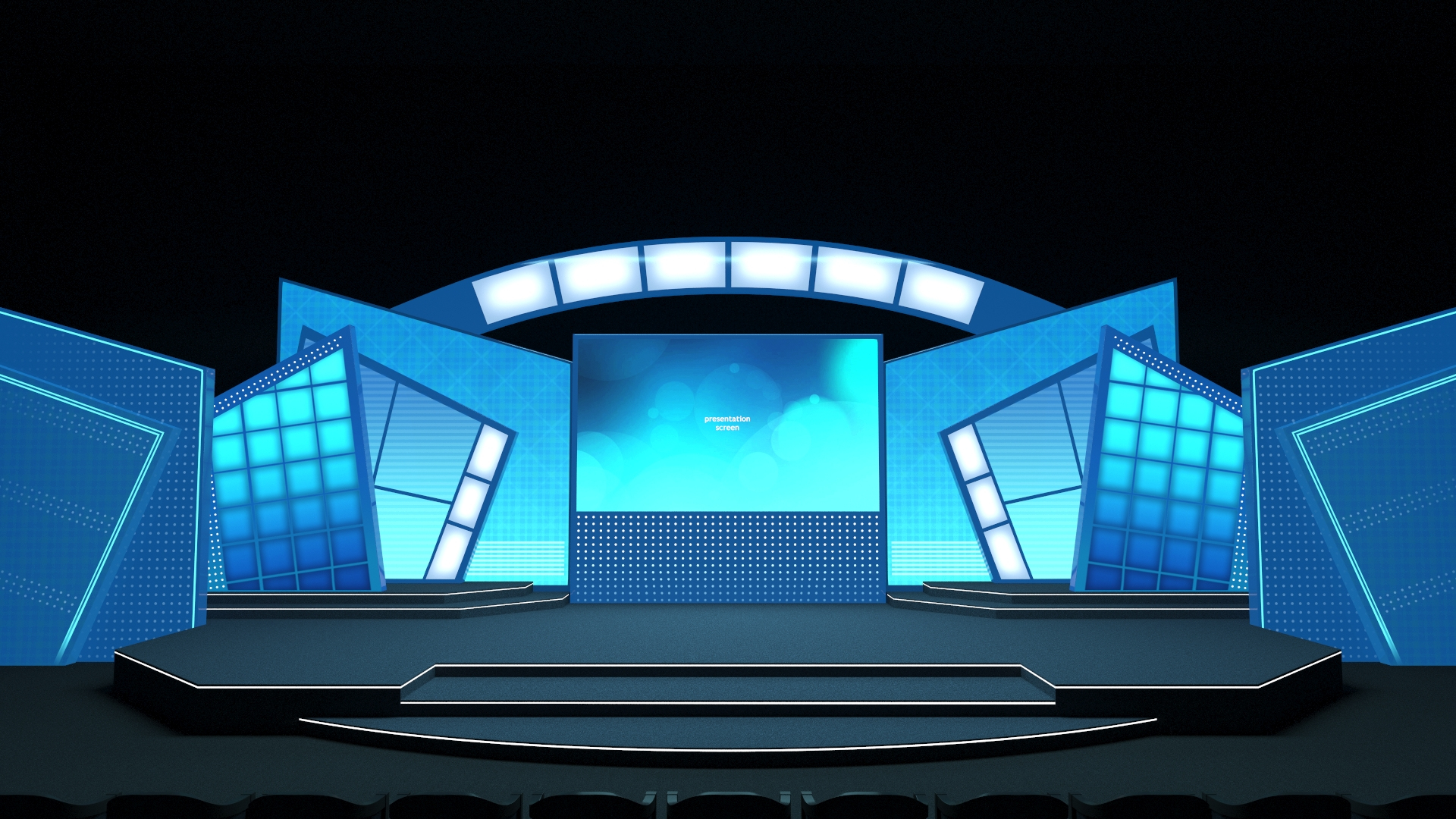 3D Virtual Stage - TurboSquid 1861508