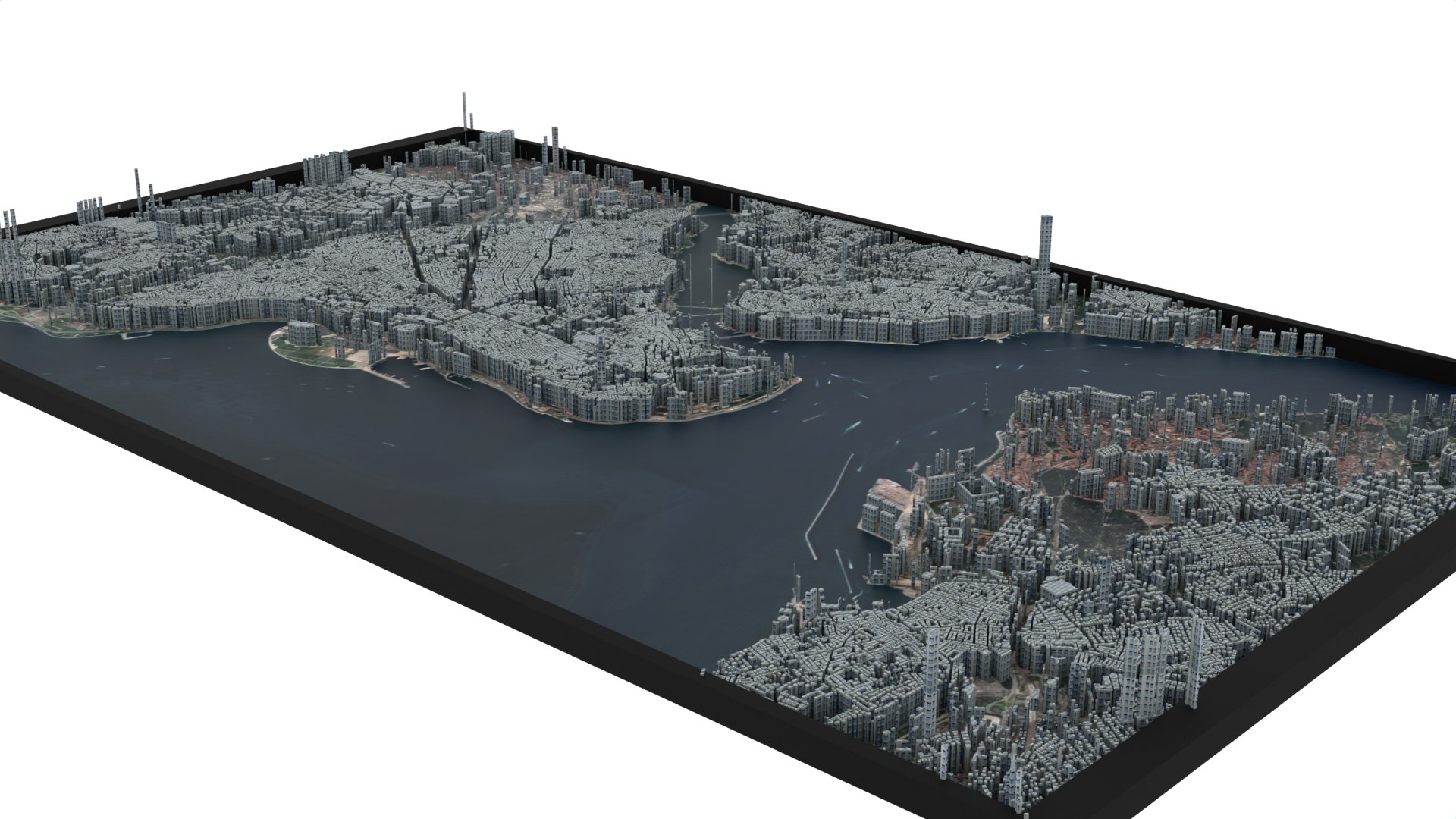 3D City Of Istanbul - TurboSquid 2035329