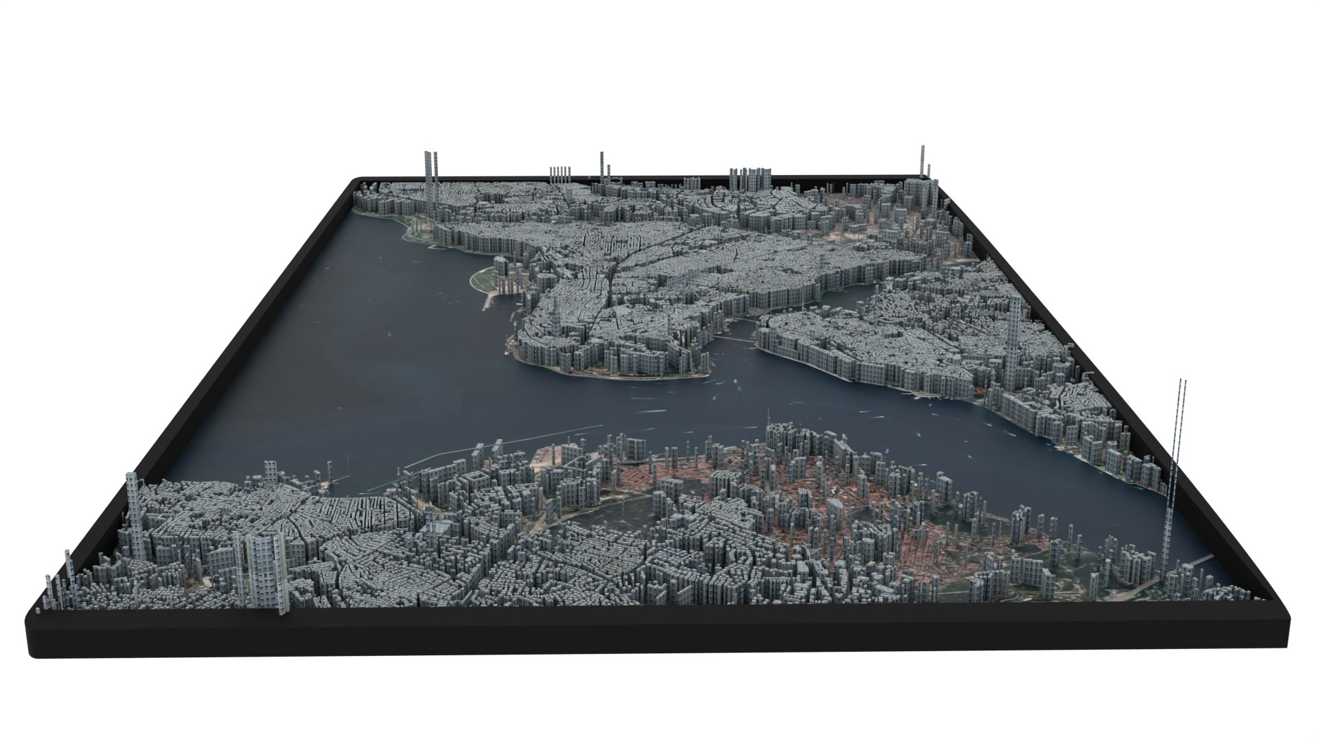 3D City Of Istanbul - TurboSquid 2035329
