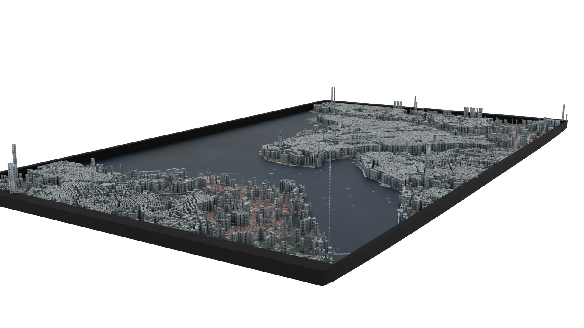 3D City Of Istanbul - TurboSquid 2035329