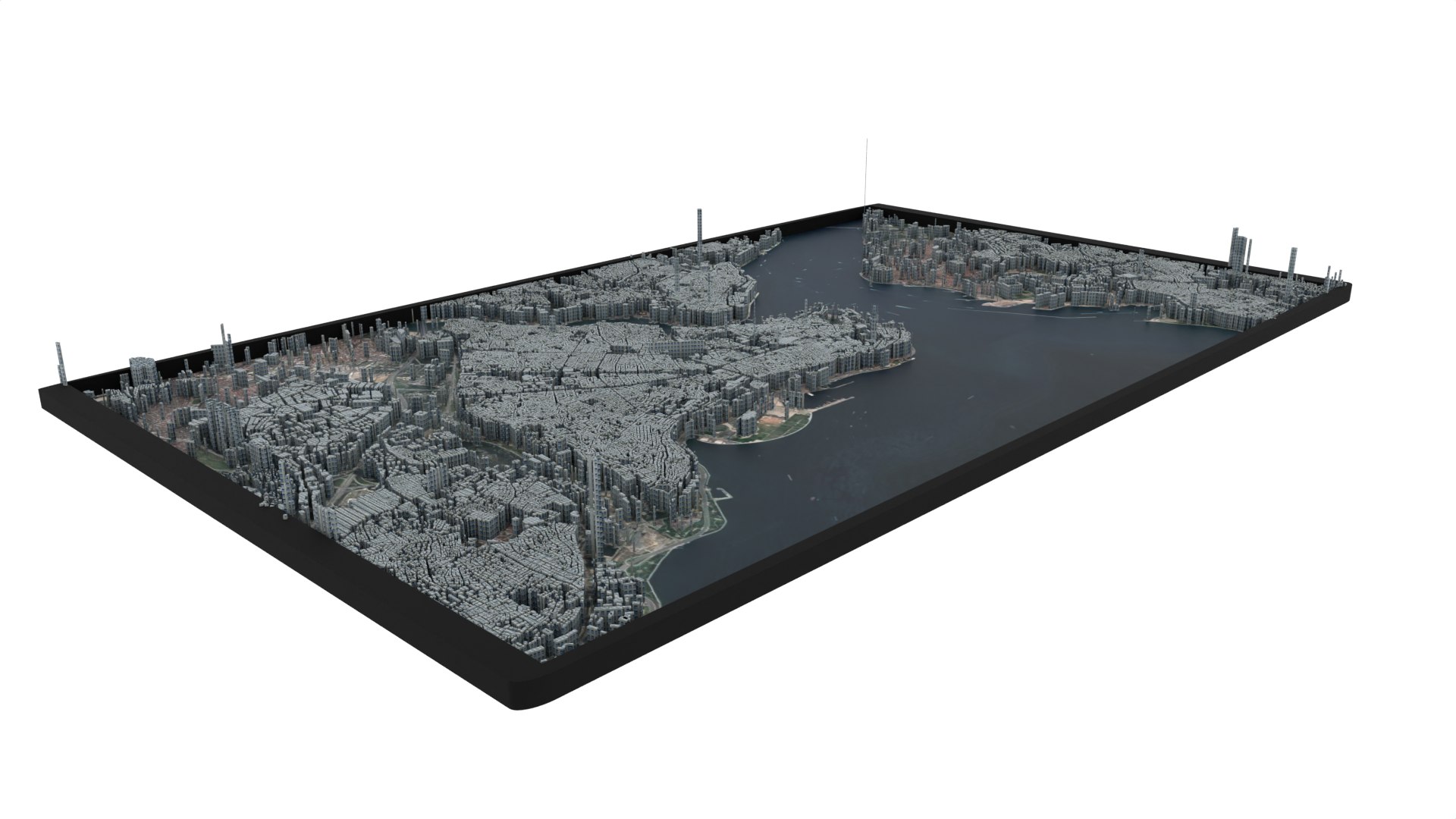 3D City Of Istanbul - TurboSquid 2035329