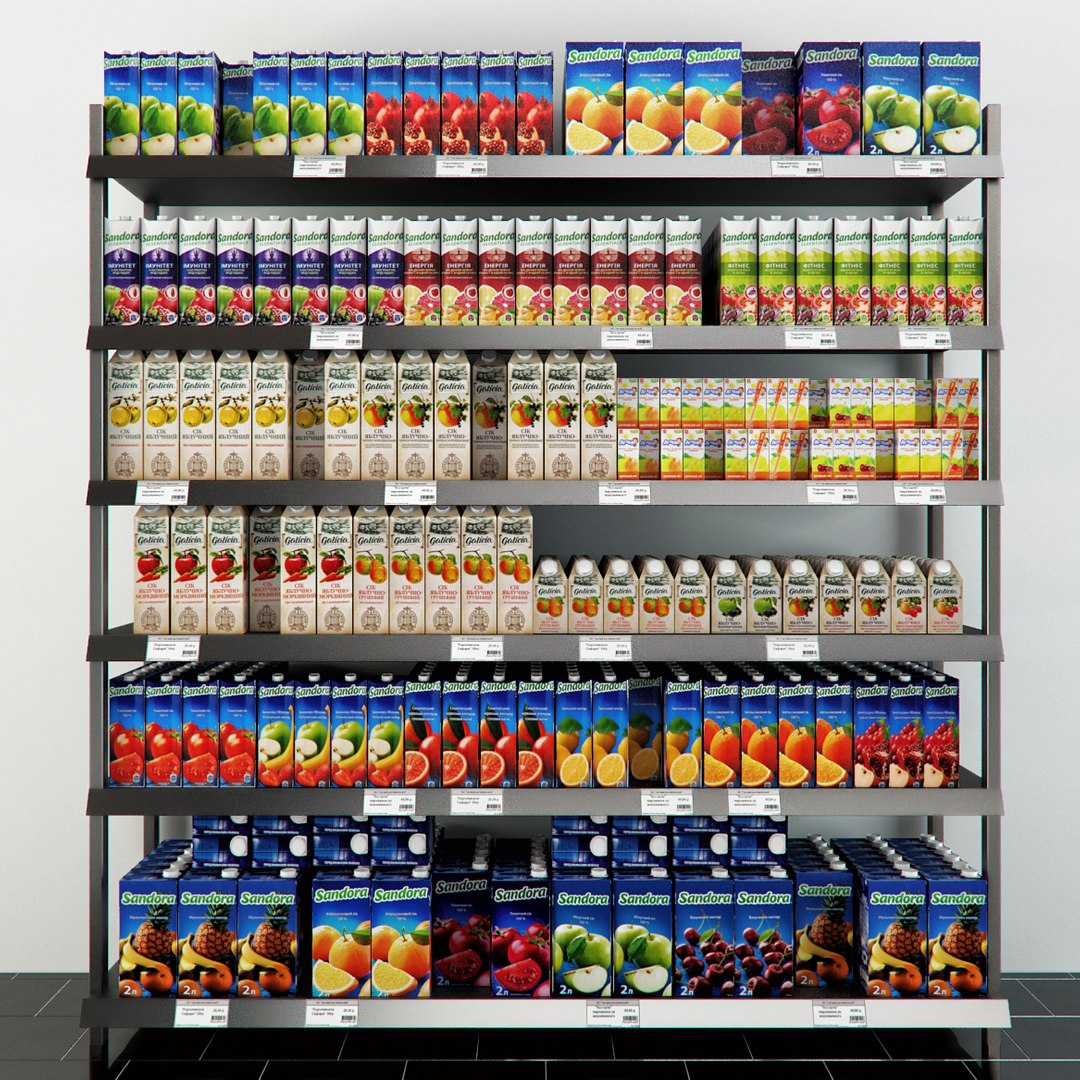 3D Juice Model - TurboSquid 1239618