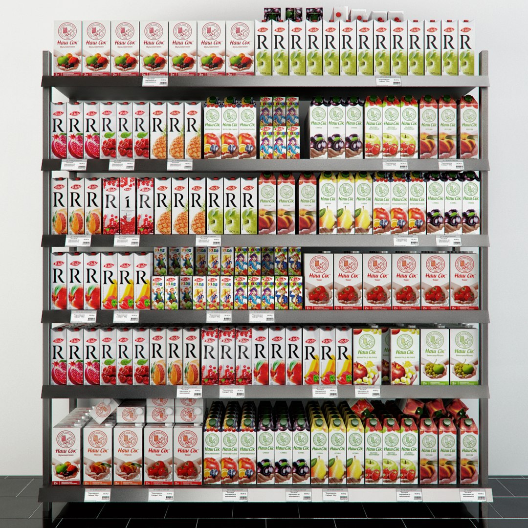 3D Juice Model - TurboSquid 1239618