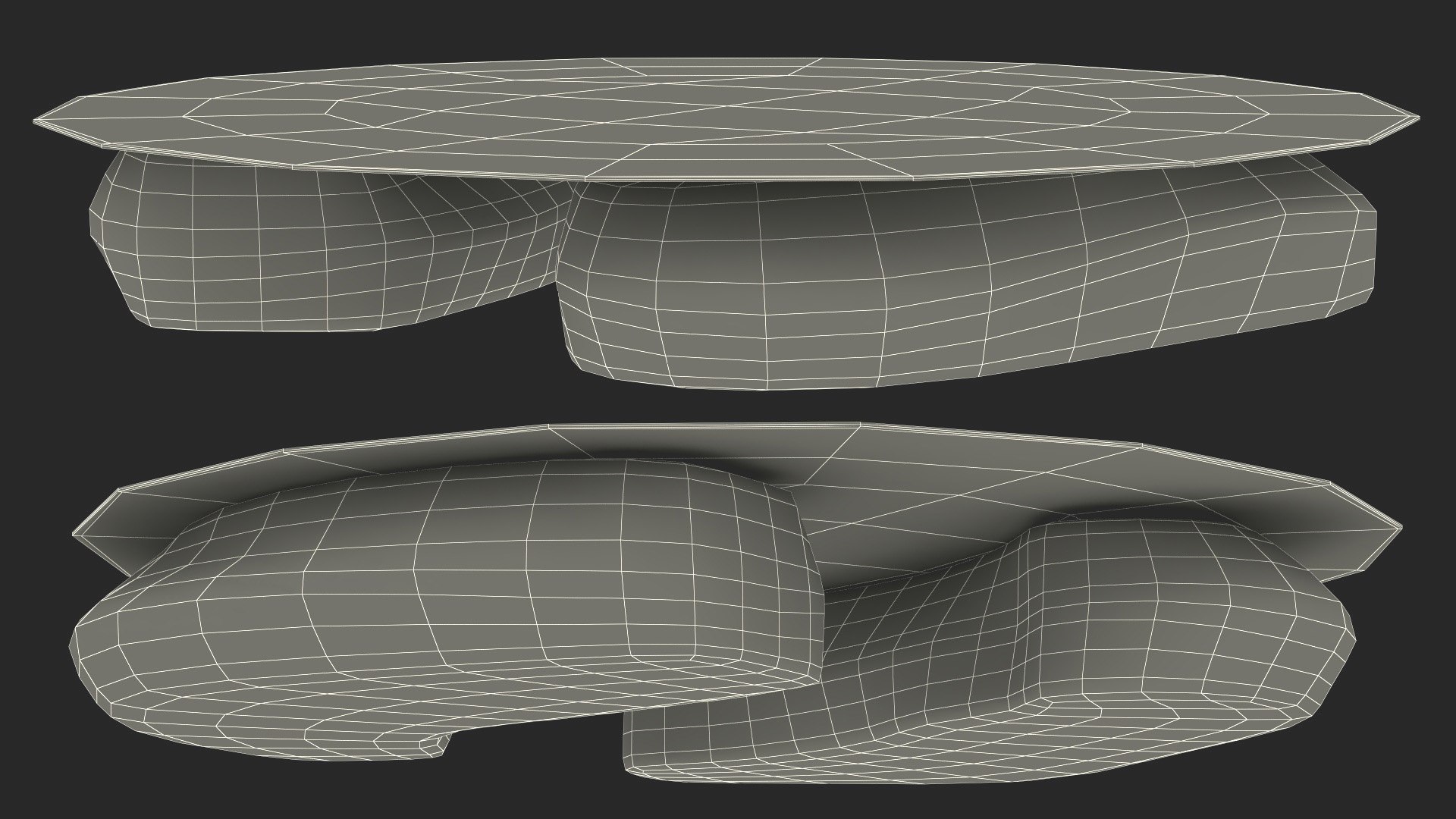 Glass Nexus Table 3D Model - TurboSquid 2309964