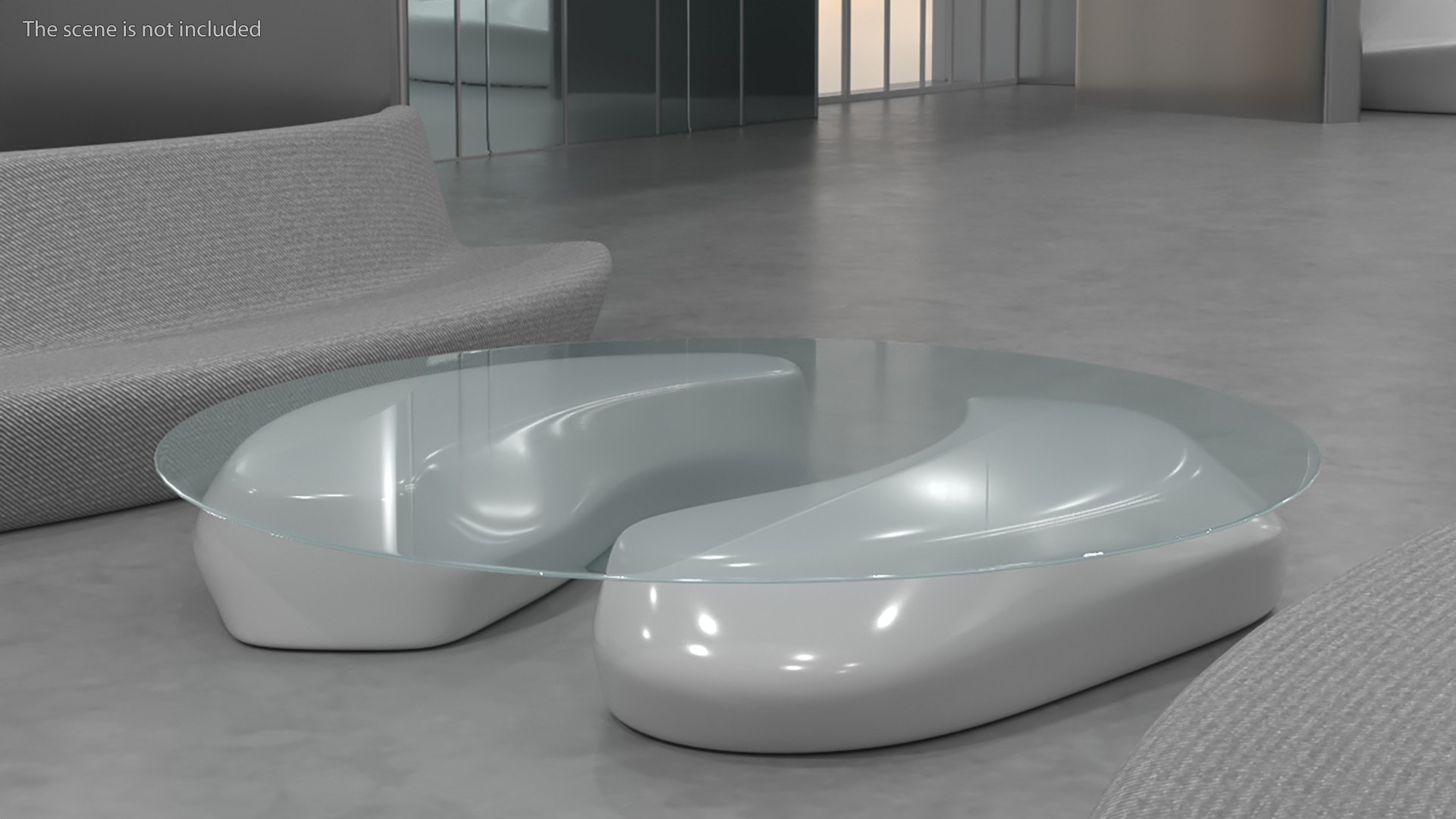 Glass Nexus Table 3D Model - TurboSquid 2309964