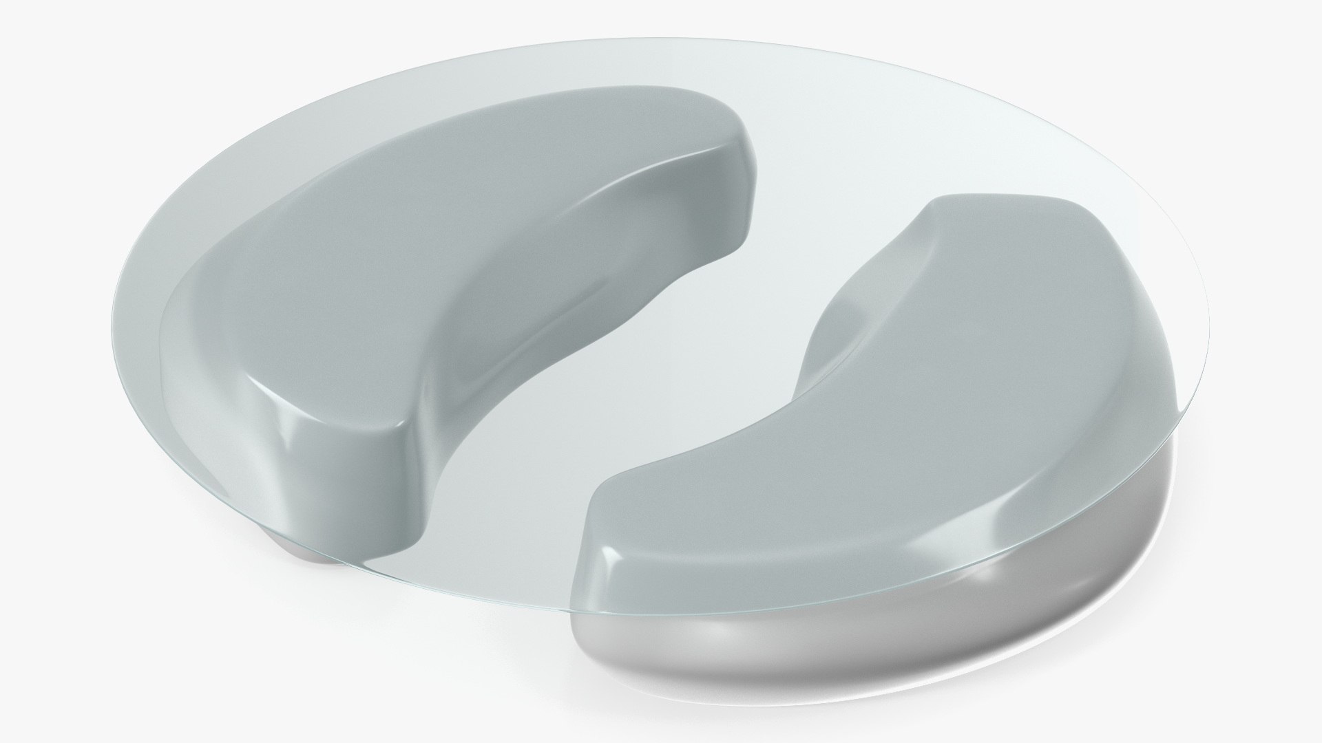 Glass Nexus Table 3D Model - TurboSquid 2309964