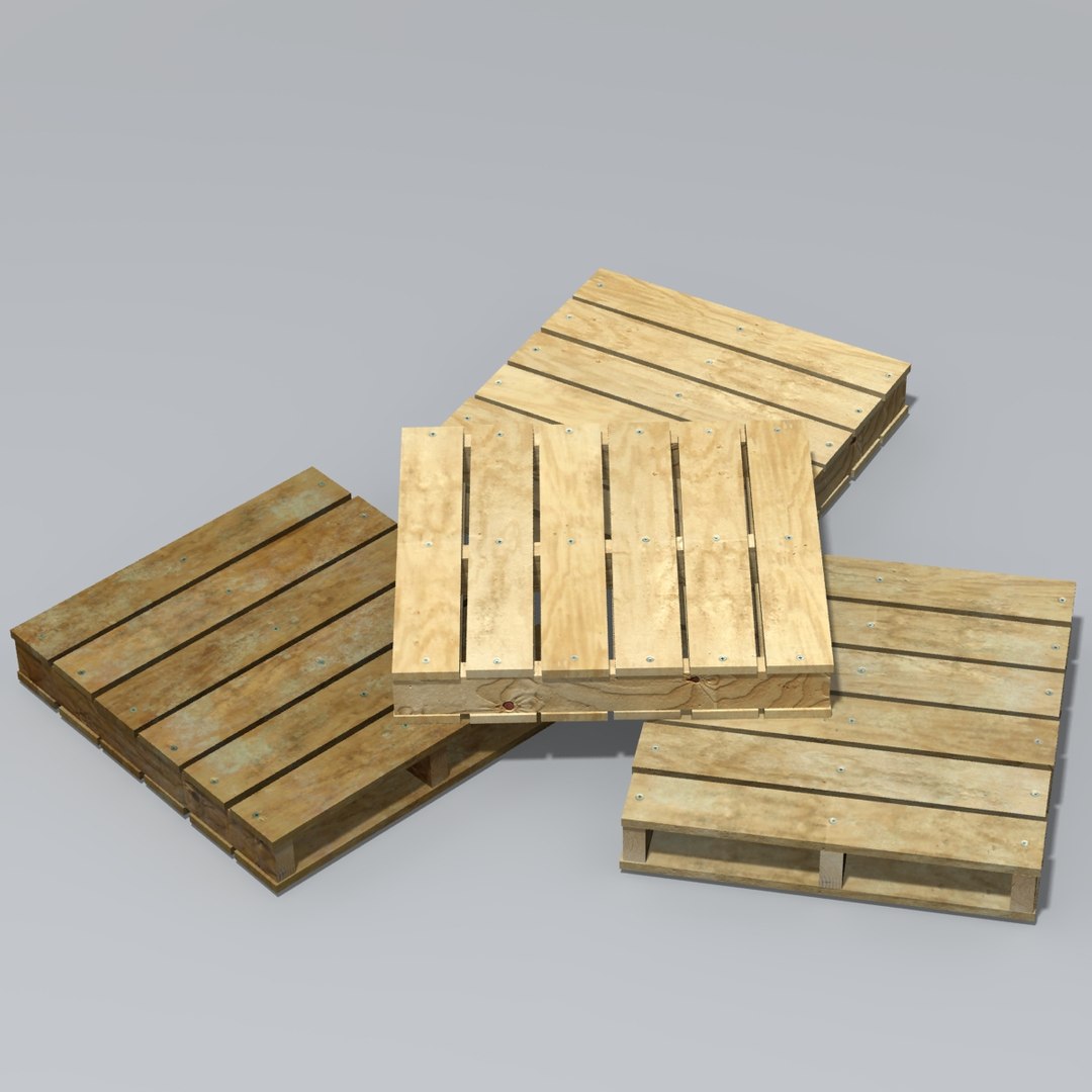 3d Pallet Model