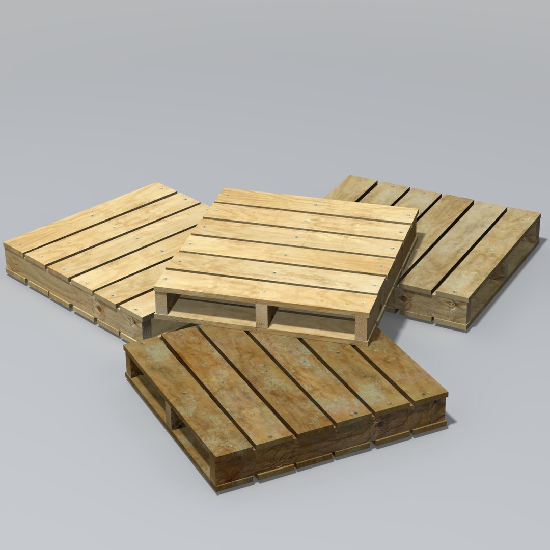 3d Pallet Model