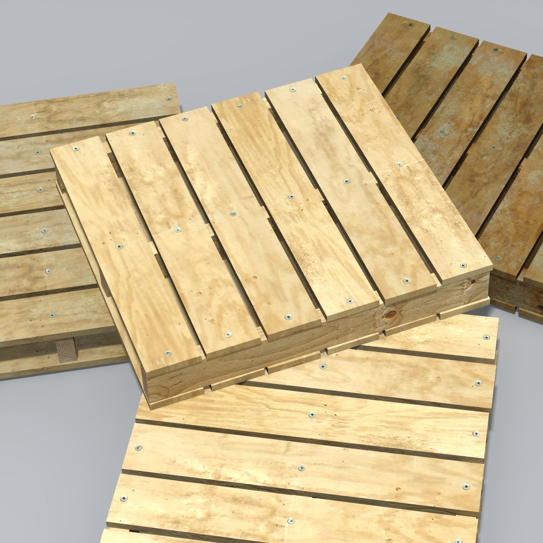 3d Pallet Model
