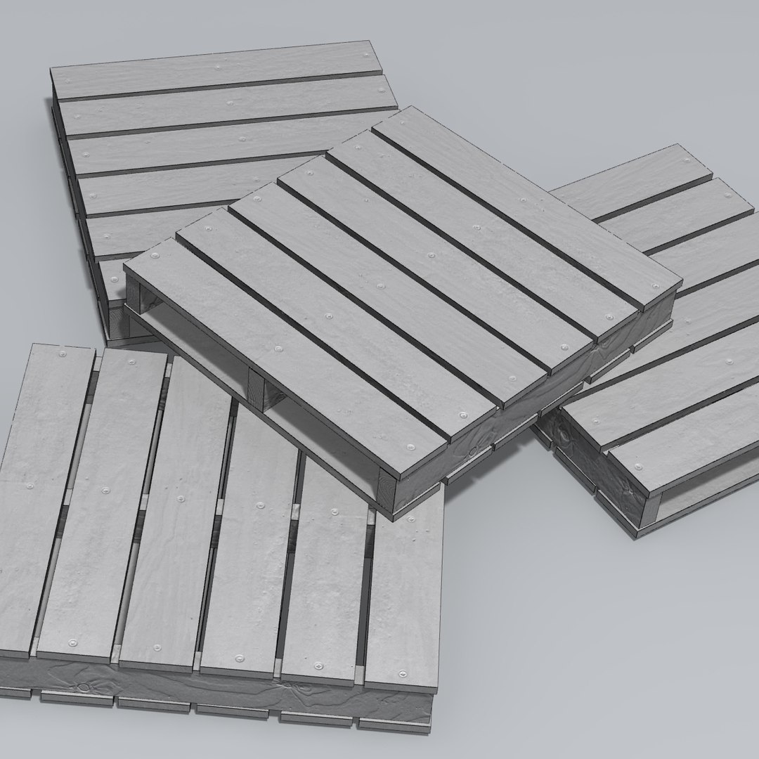 3d Pallet Model