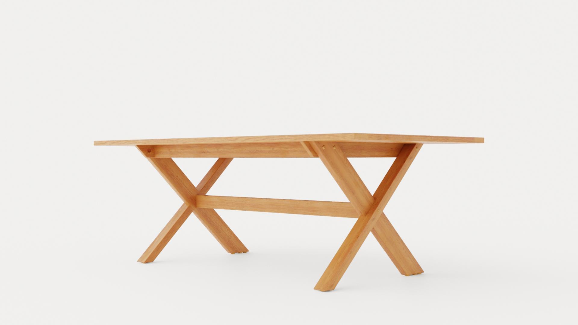 Noble Dining Table 3D Model - TurboSquid 2240749