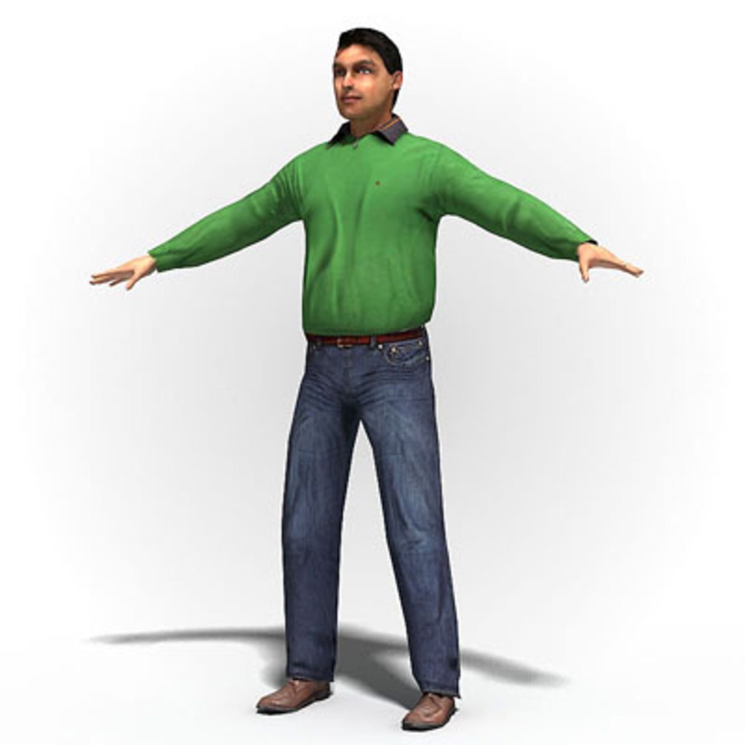 Max Ready Rig Man Character