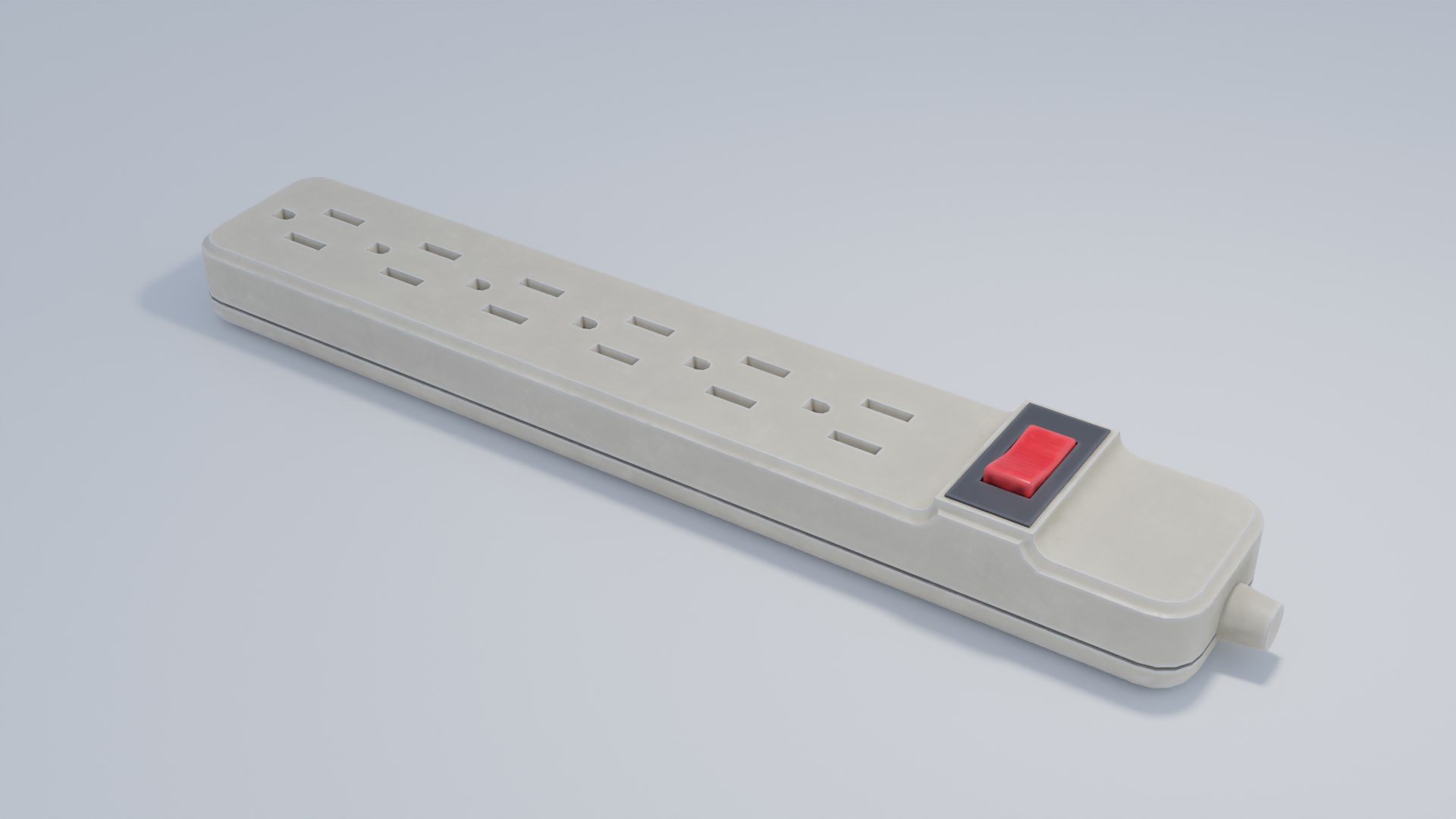 3D Power Strip Model - TurboSquid 2014079