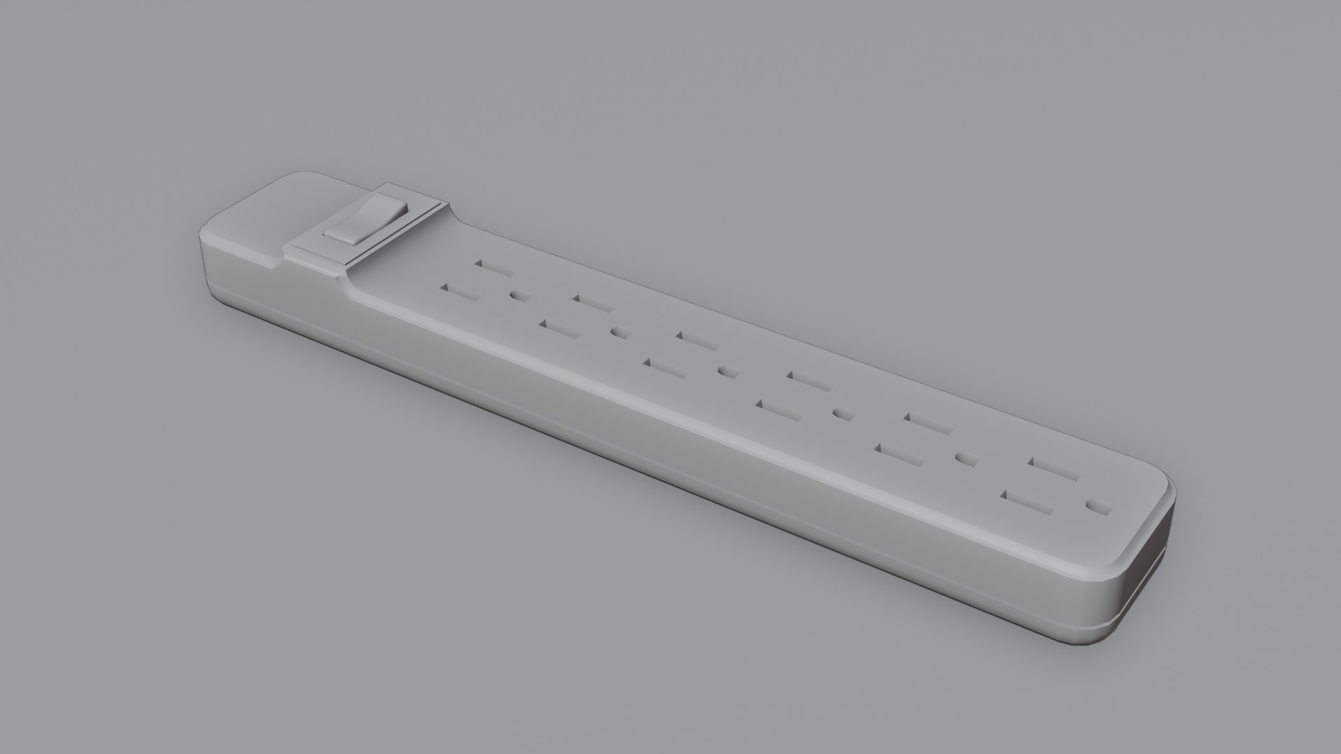 3D Power Strip Model - TurboSquid 2014079