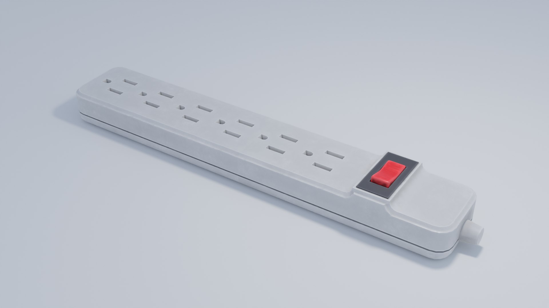 3D Power Strip Model - TurboSquid 2014079