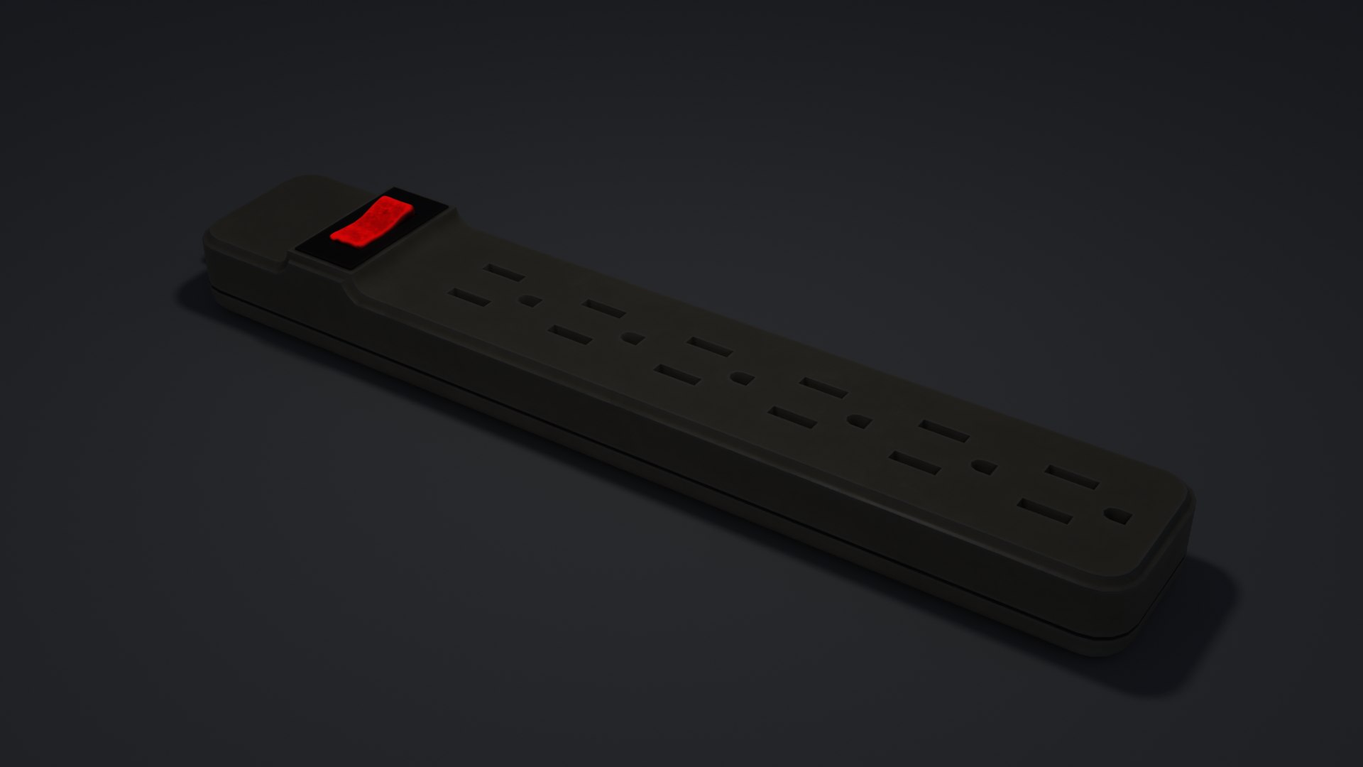 3D Power Strip Model - TurboSquid 2014079