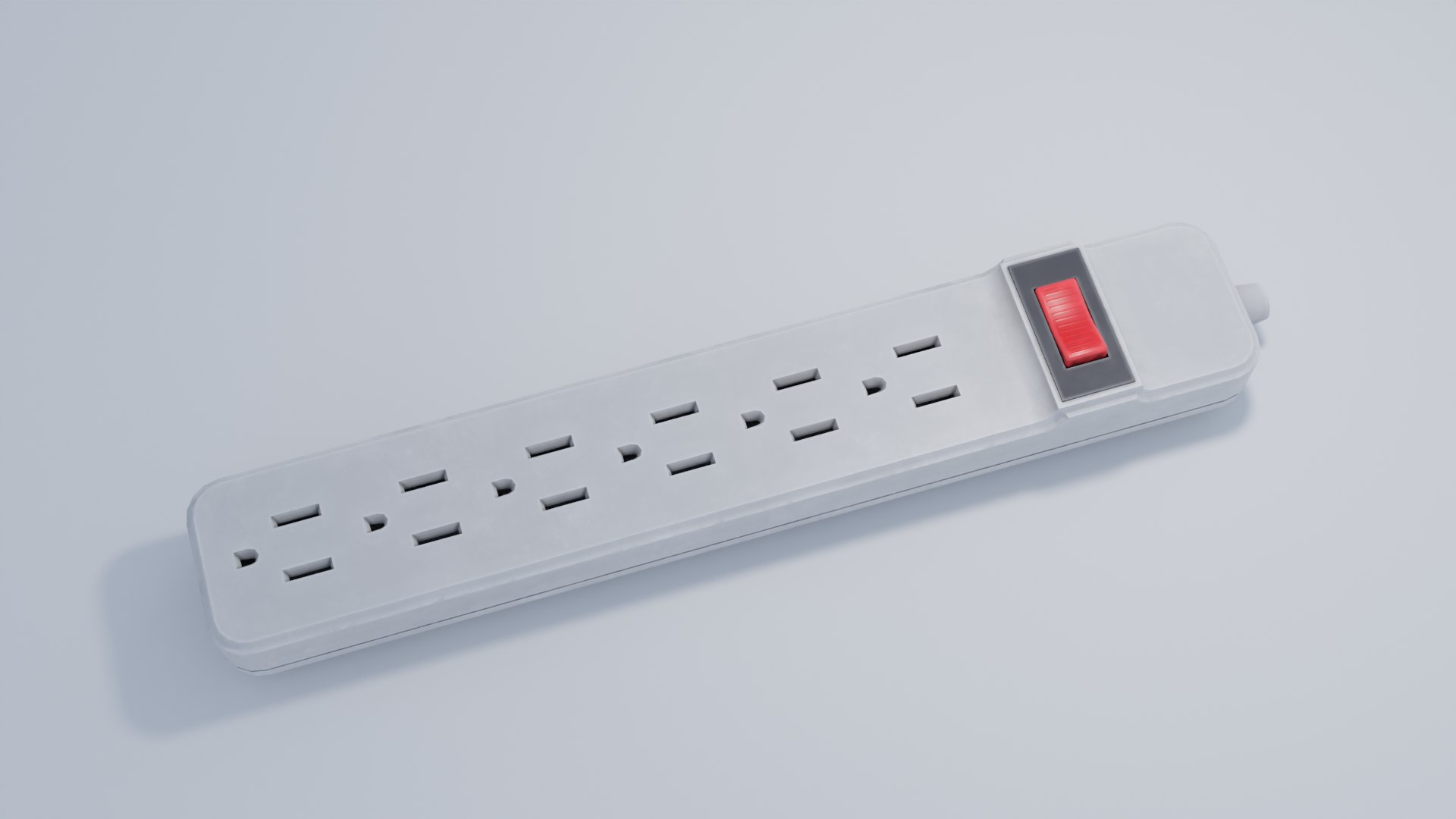 3D Power Strip Model - TurboSquid 2014079