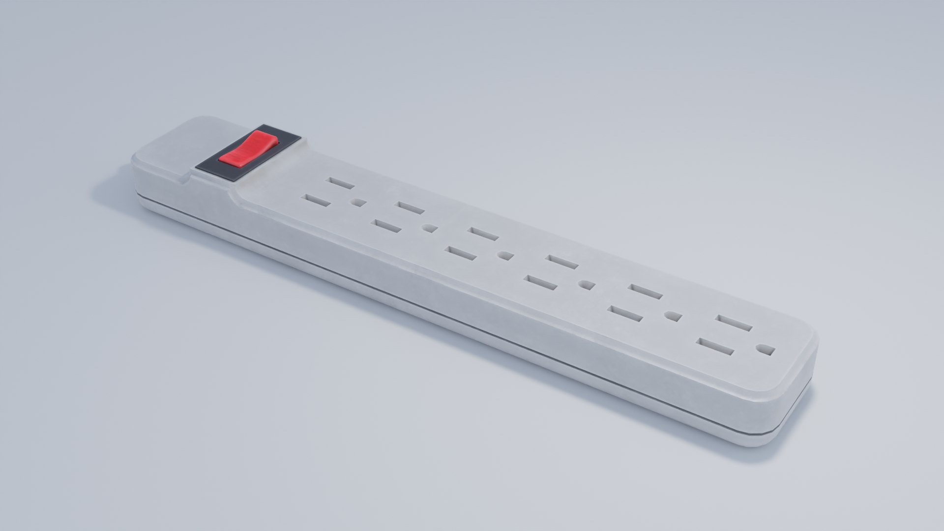 3D Power Strip Model - TurboSquid 2014079