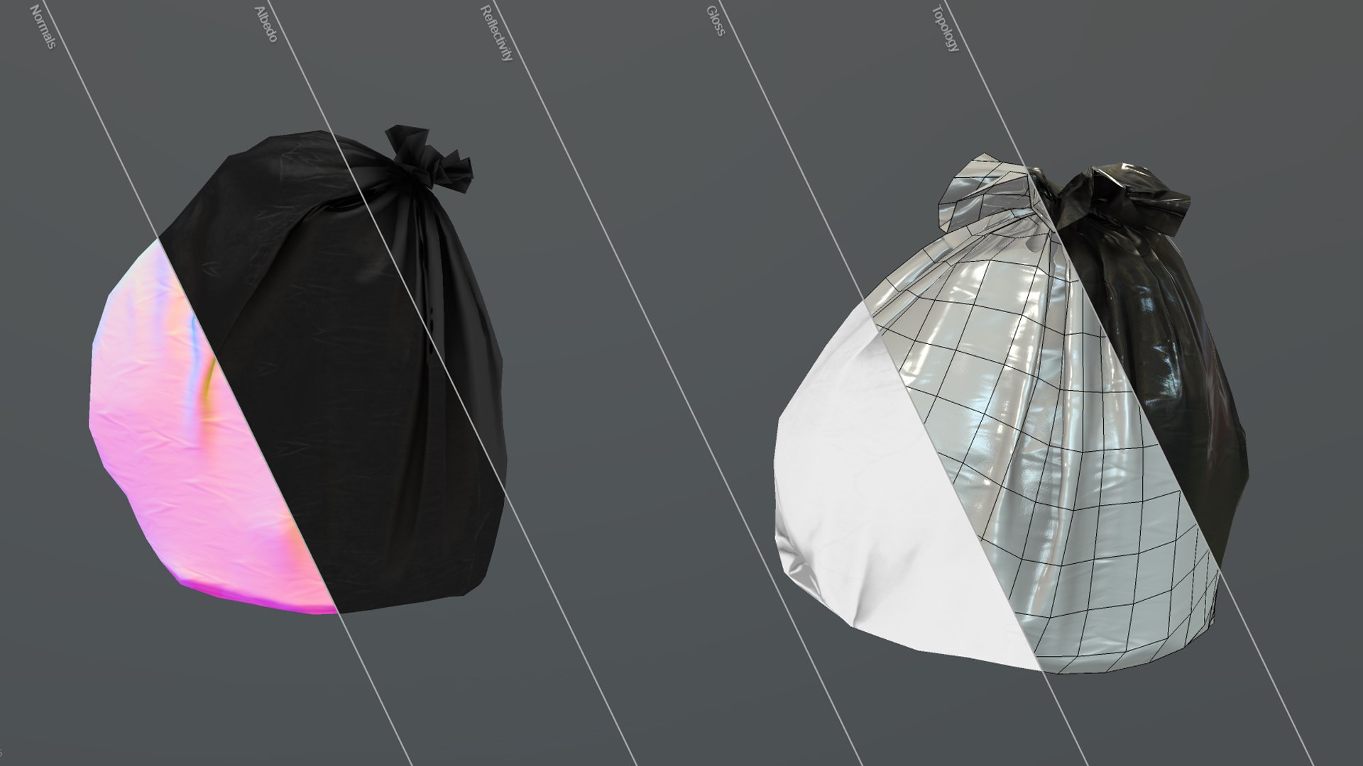 3D model garbage bags - - TurboSquid 1493955