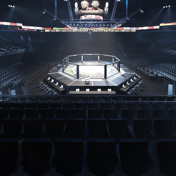 Ufc arena 3D - TurboSquid 1574737