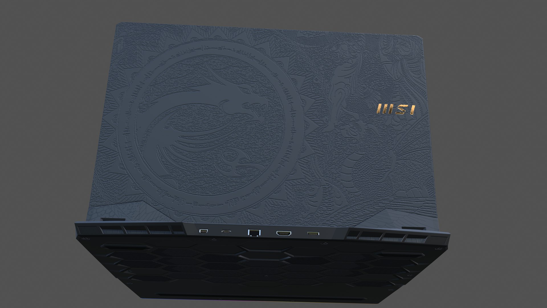3D MSI GE76 Raider Dragon Edition Iamat - TurboSquid 1872577