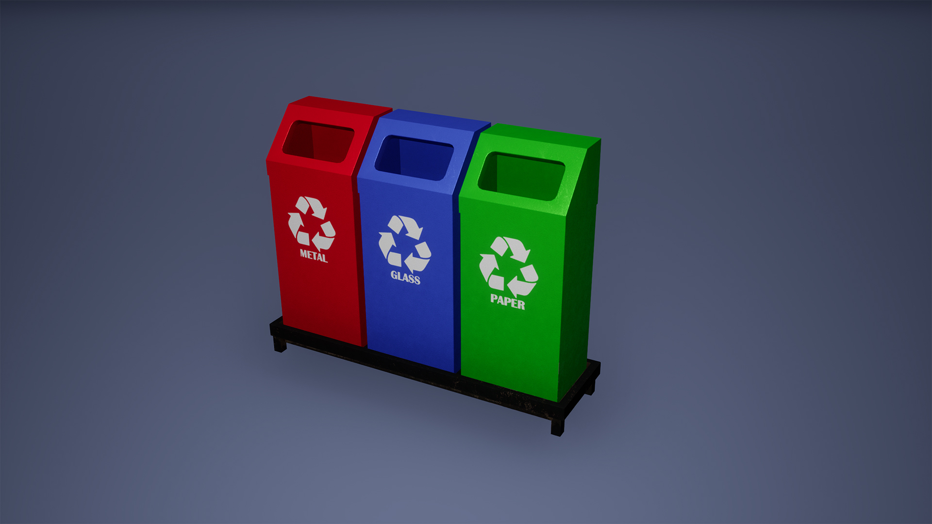 Recyclebin 3D model - TurboSquid 1731189
