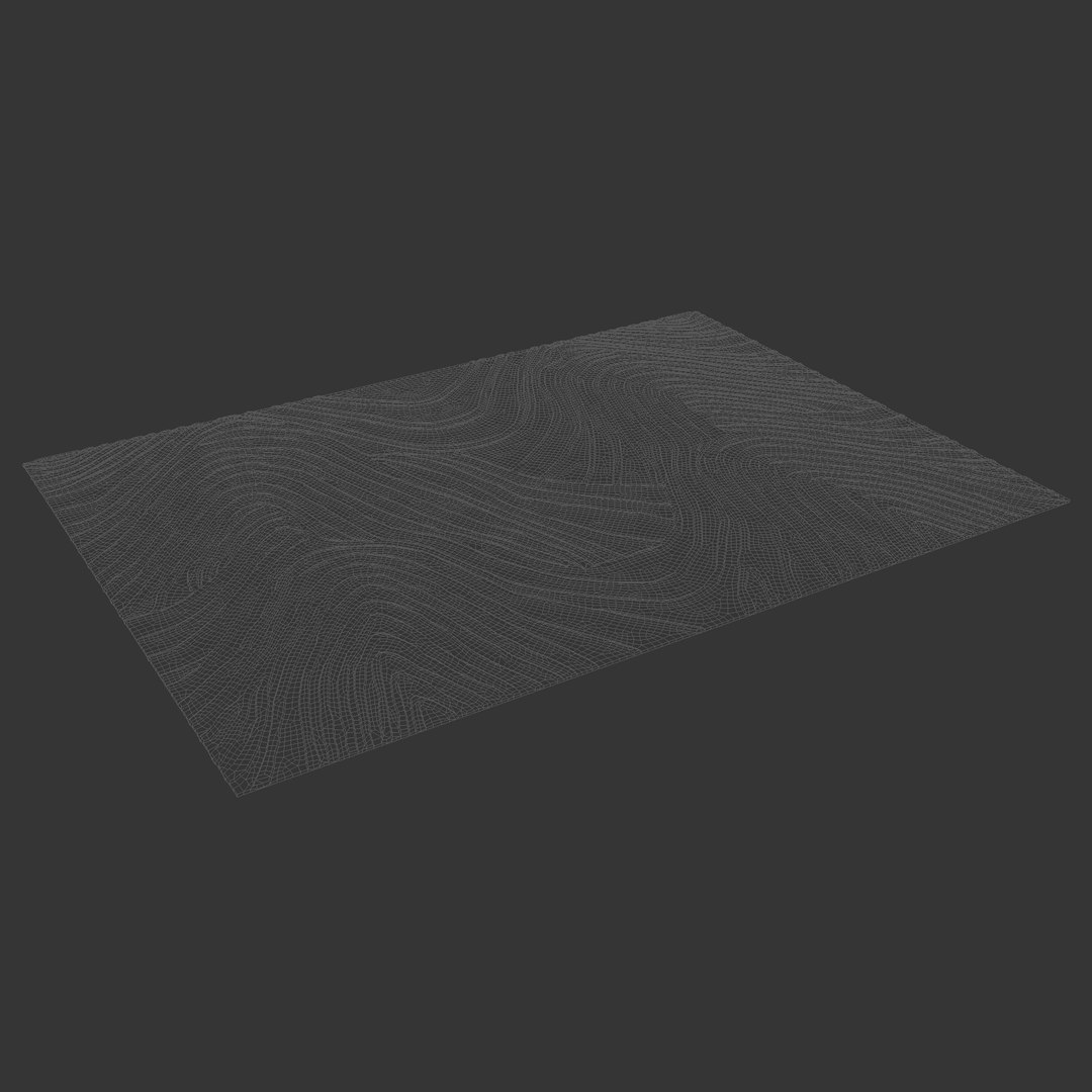 3D Model BoConcept Ridge Rug - TurboSquid 2049699