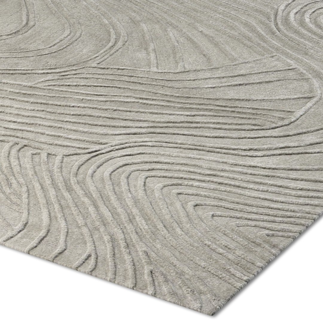 3D model BoConcept Ridge Rug - TurboSquid 2049699