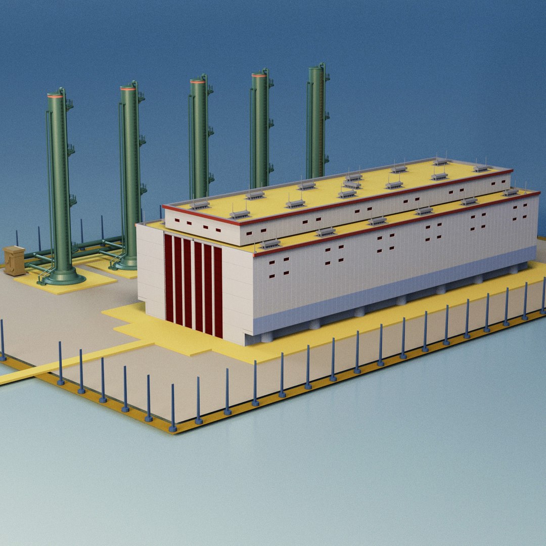 Factory Model - TurboSquid 1404762