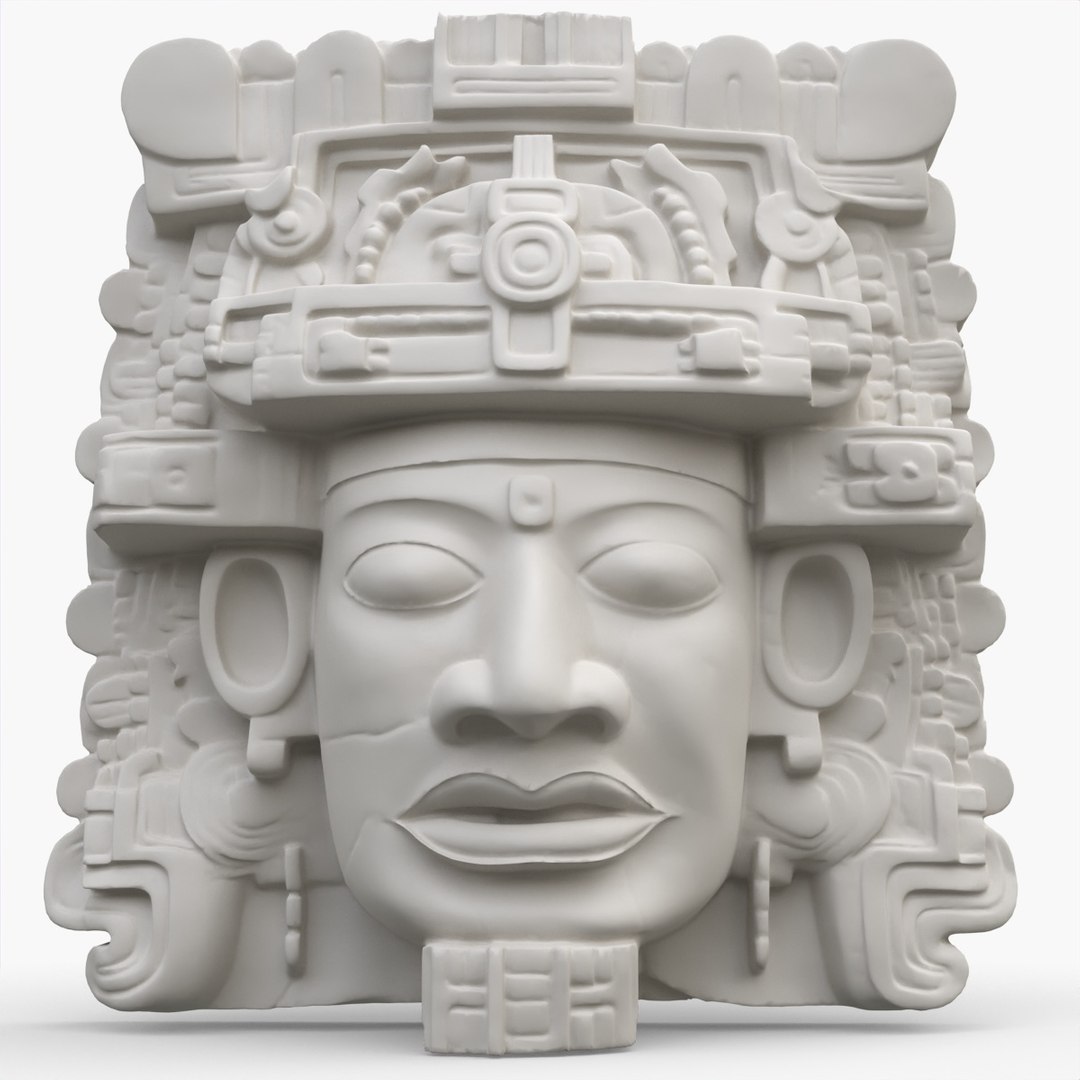 Mayan Sculpture 7 3D Model - TurboSquid 2213318