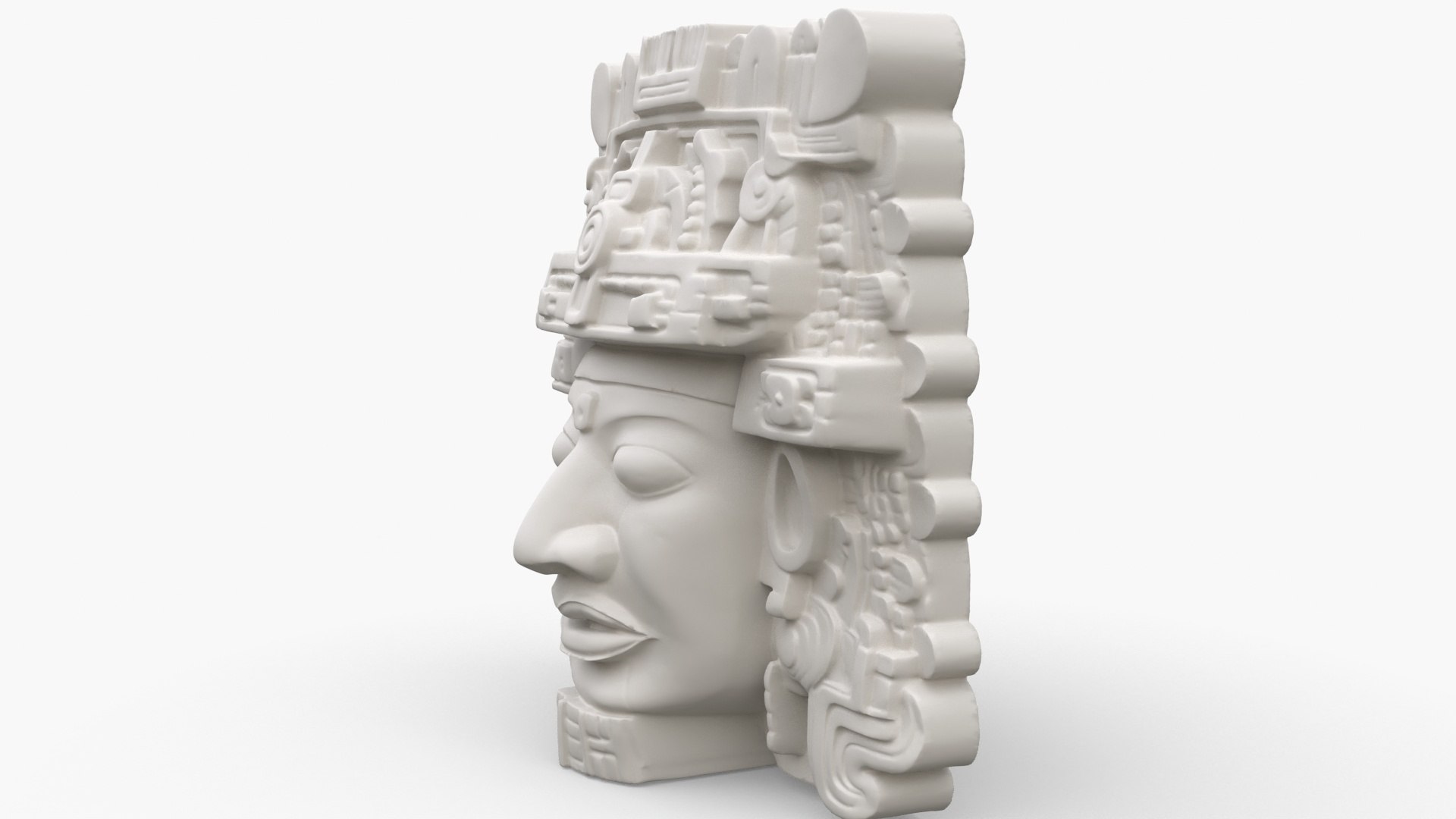Mayan Sculpture 7 3D Model - TurboSquid 2213318