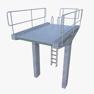 Diving Platform Blender Models for Download | TurboSquid