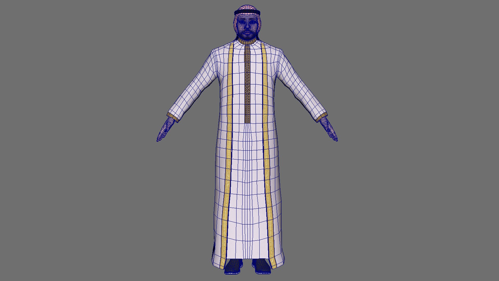 Emirati Man 3D - TurboSquid 2240732
