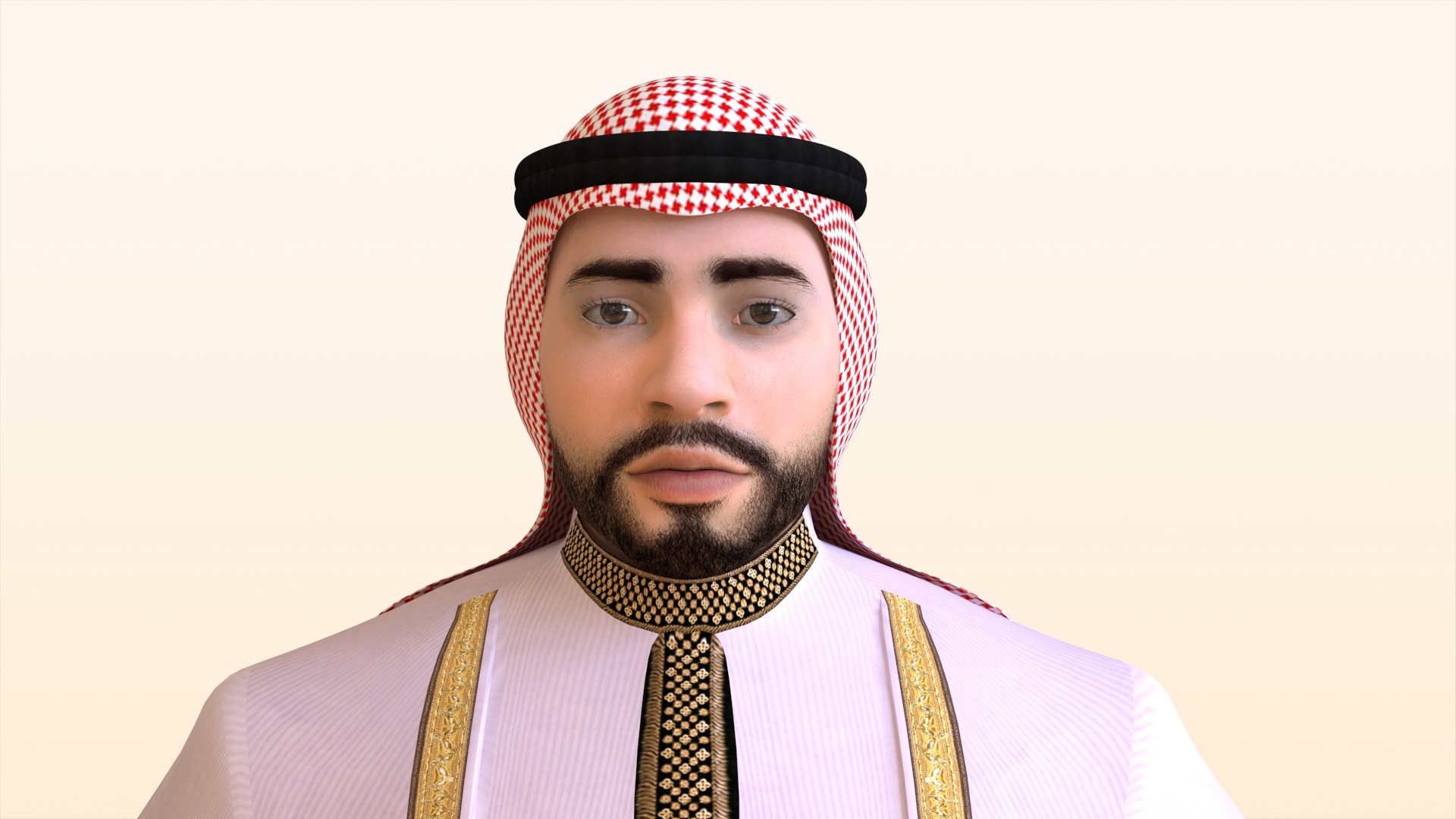 Emirati Man 3D - TurboSquid 2240732