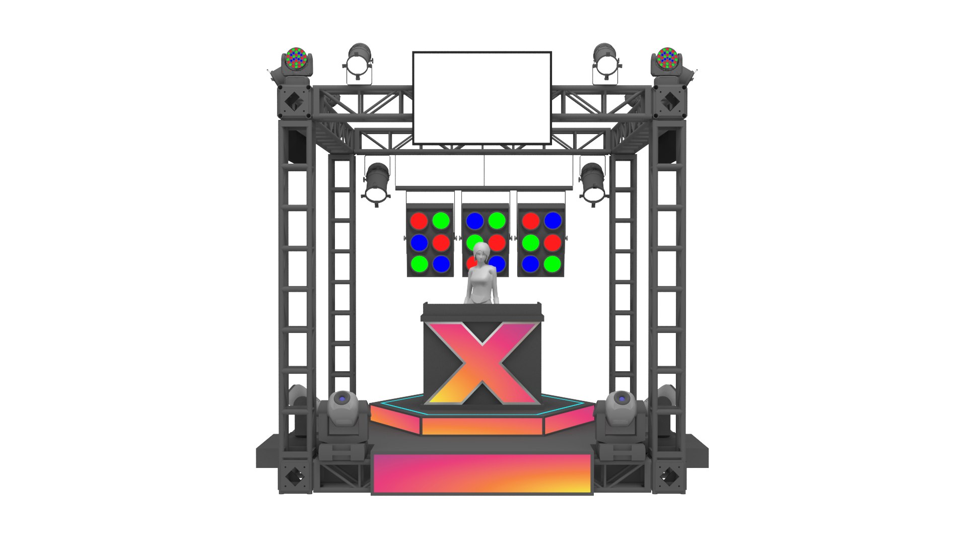 Dj Stage Png