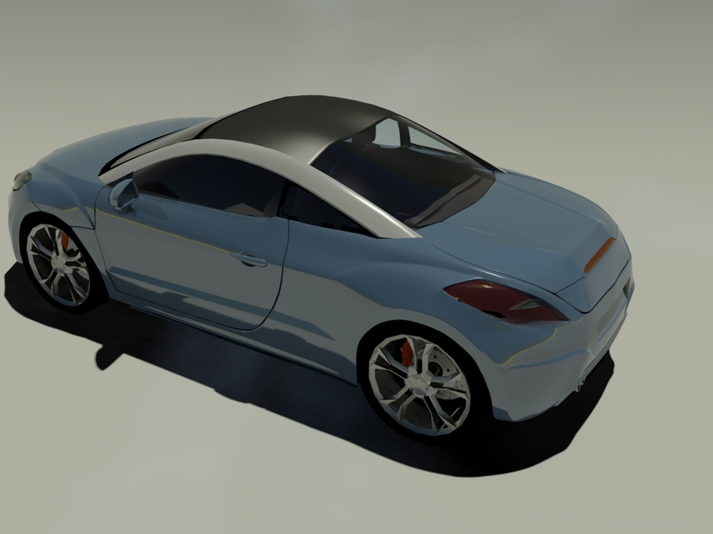 Peugeot Rcz 3d Model