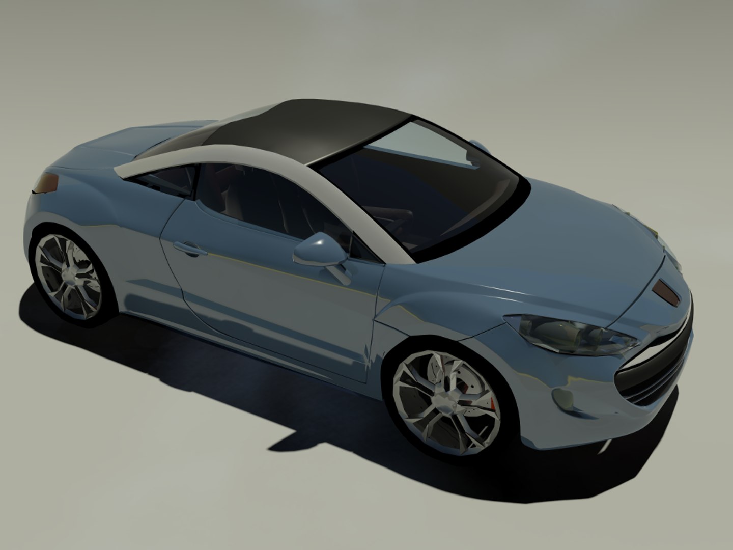 Peugeot Rcz 3d Model