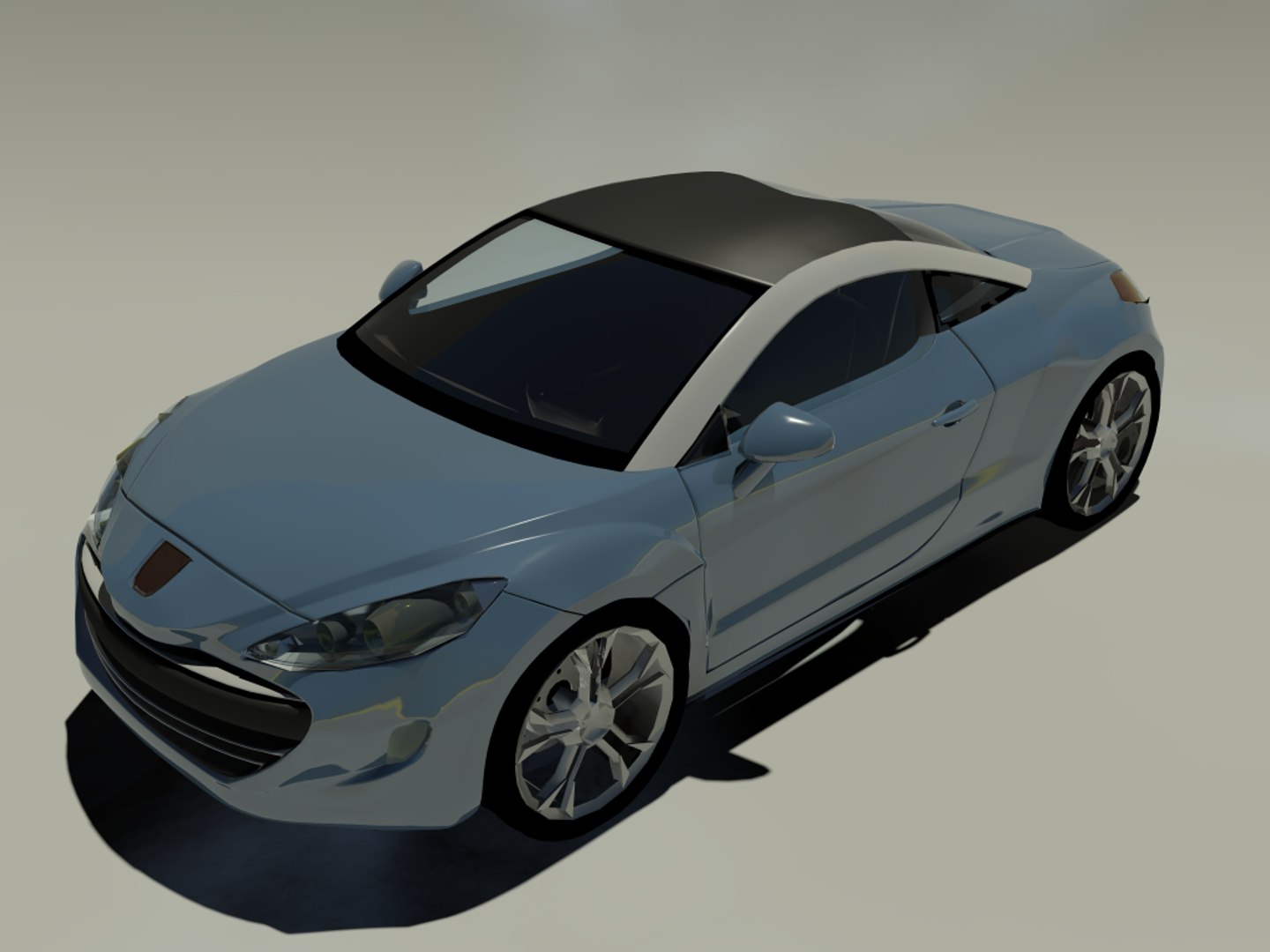 Peugeot Rcz 3d Model