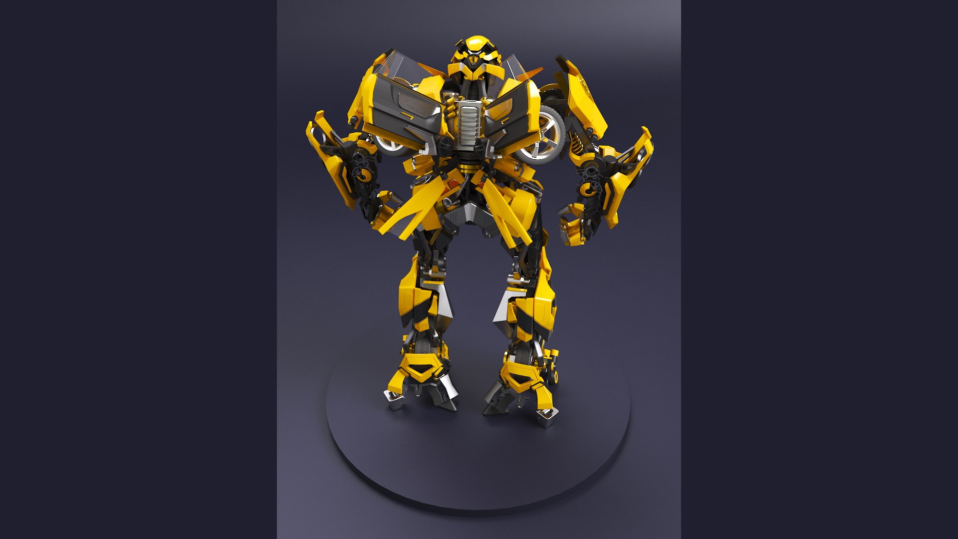 3D Model 3D Transformers- Bumblebee - TurboSquid 1915064