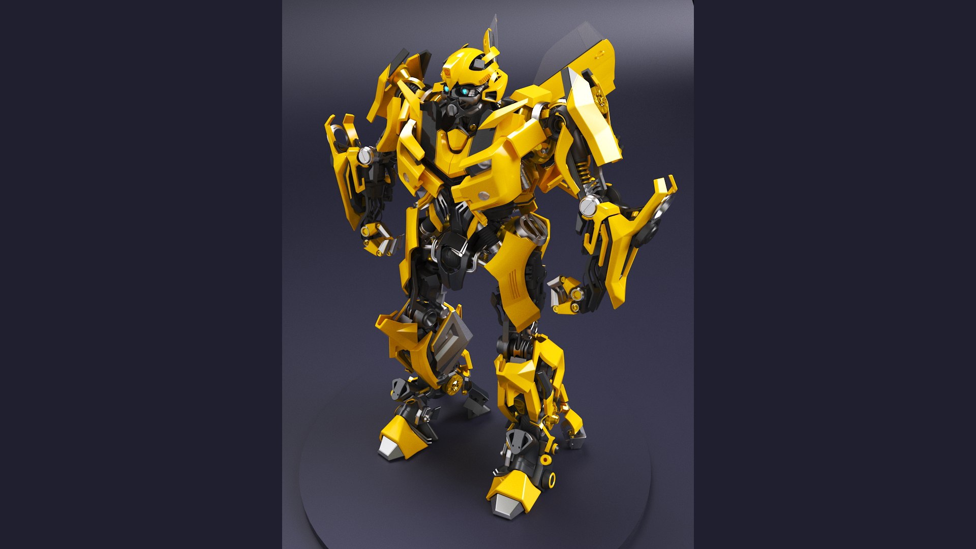 3D Model 3D Transformers- Bumblebee - TurboSquid 1915064