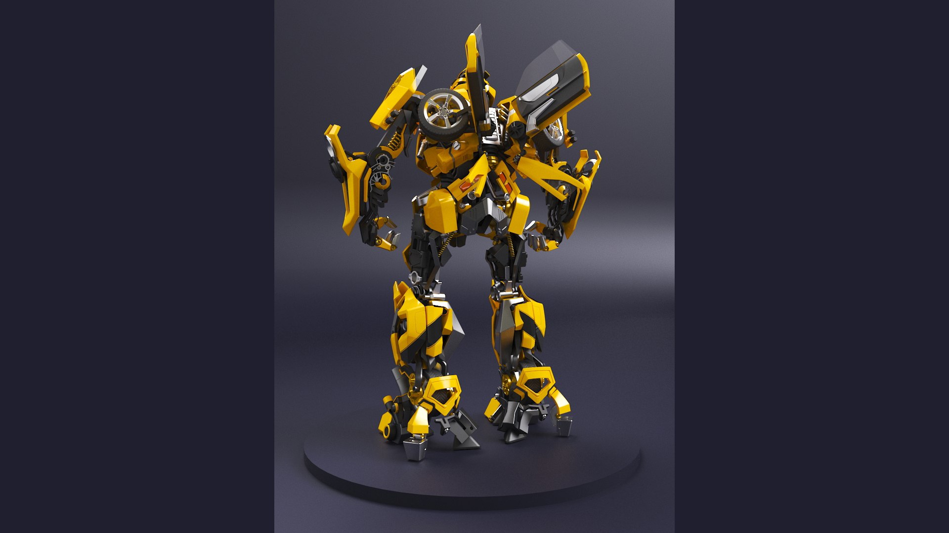 3D Model 3D Transformers- Bumblebee - TurboSquid 1915064