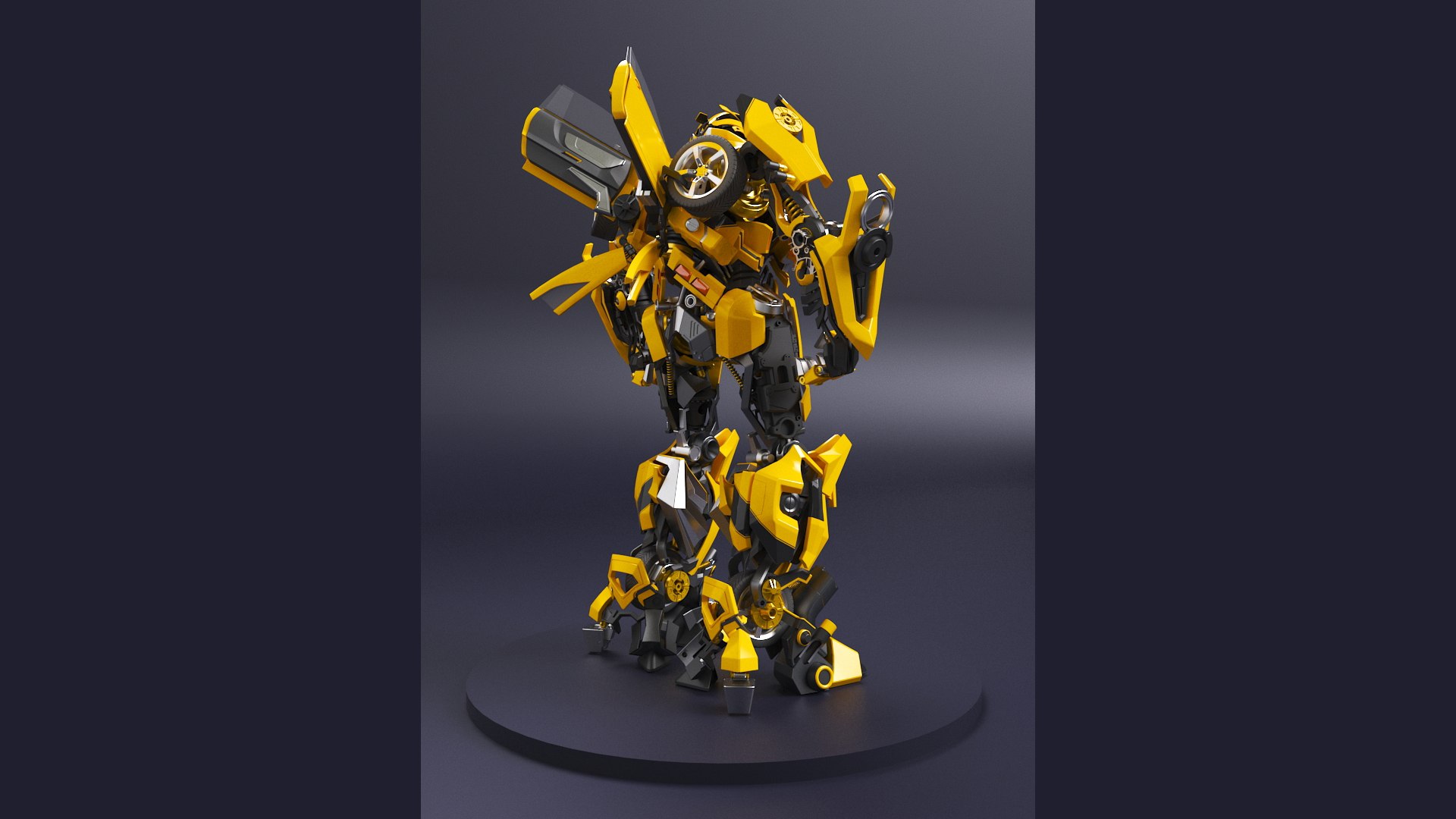 3D Model 3D Transformers- Bumblebee - TurboSquid 1915064
