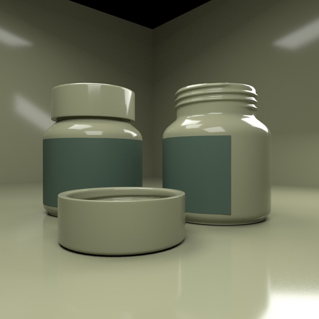 3D Small Glass Bottle Model - TurboSquid 2203255