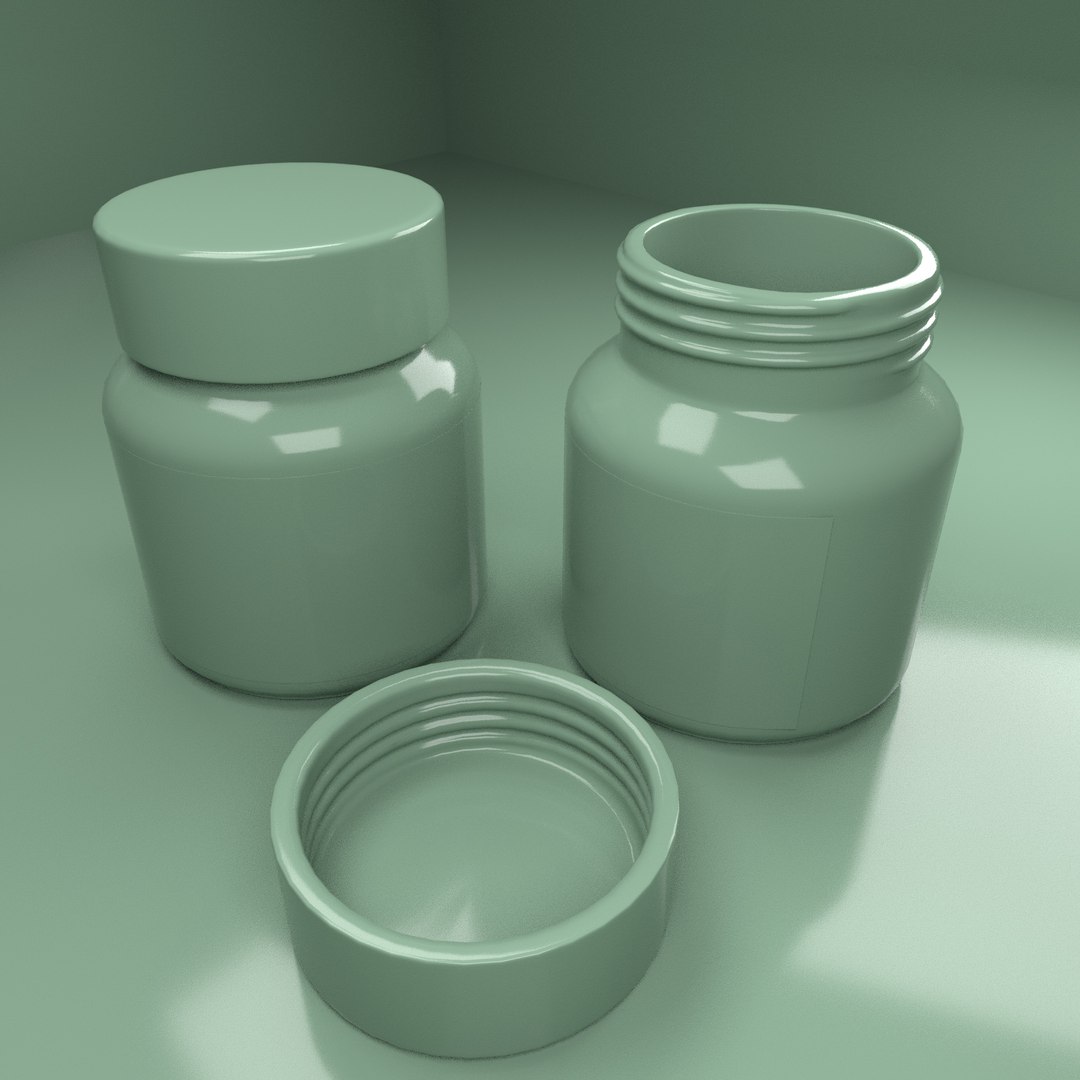 3D Small Glass Bottle Model - TurboSquid 2203255