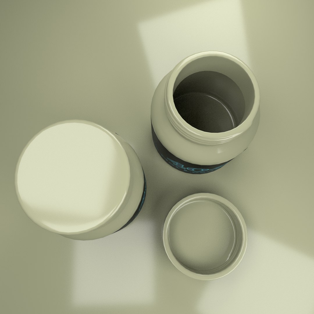 3D Small Glass Bottle Model - TurboSquid 2203255