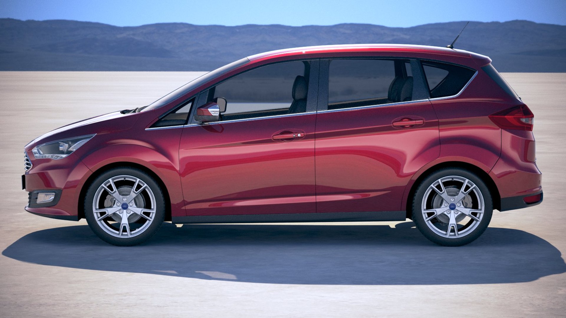 3D C-max 2018 Model - TurboSquid 1308996