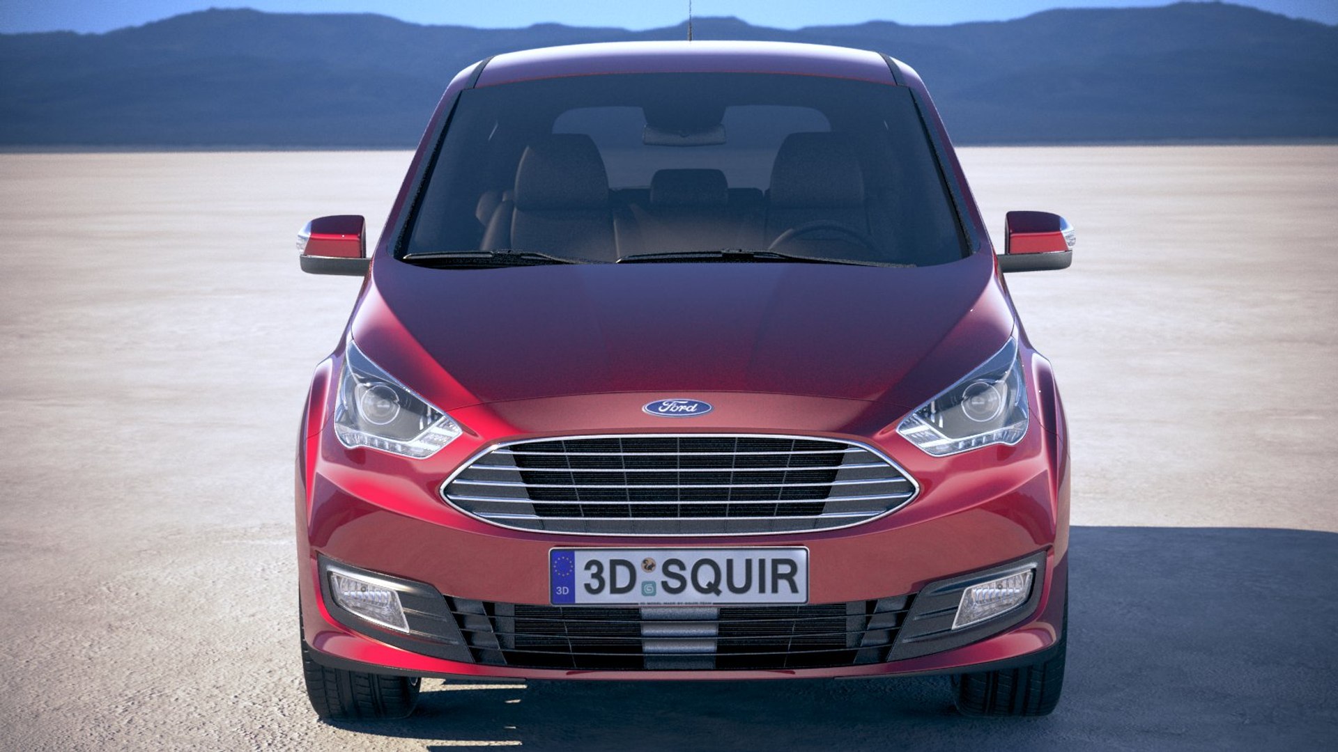 3D C-max 2018 Model - TurboSquid 1308996