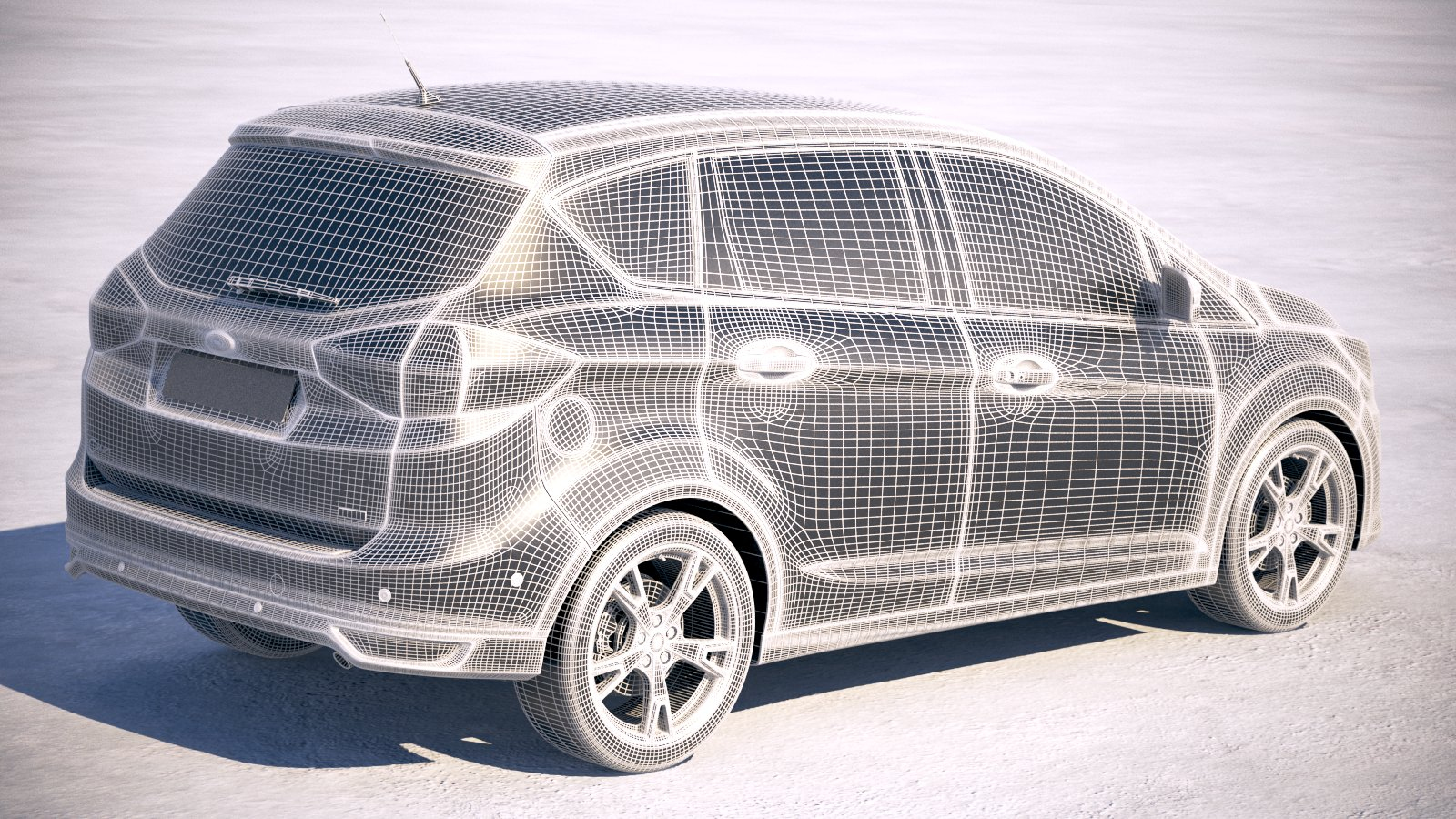 3D c-max 2018 model - TurboSquid 1308996