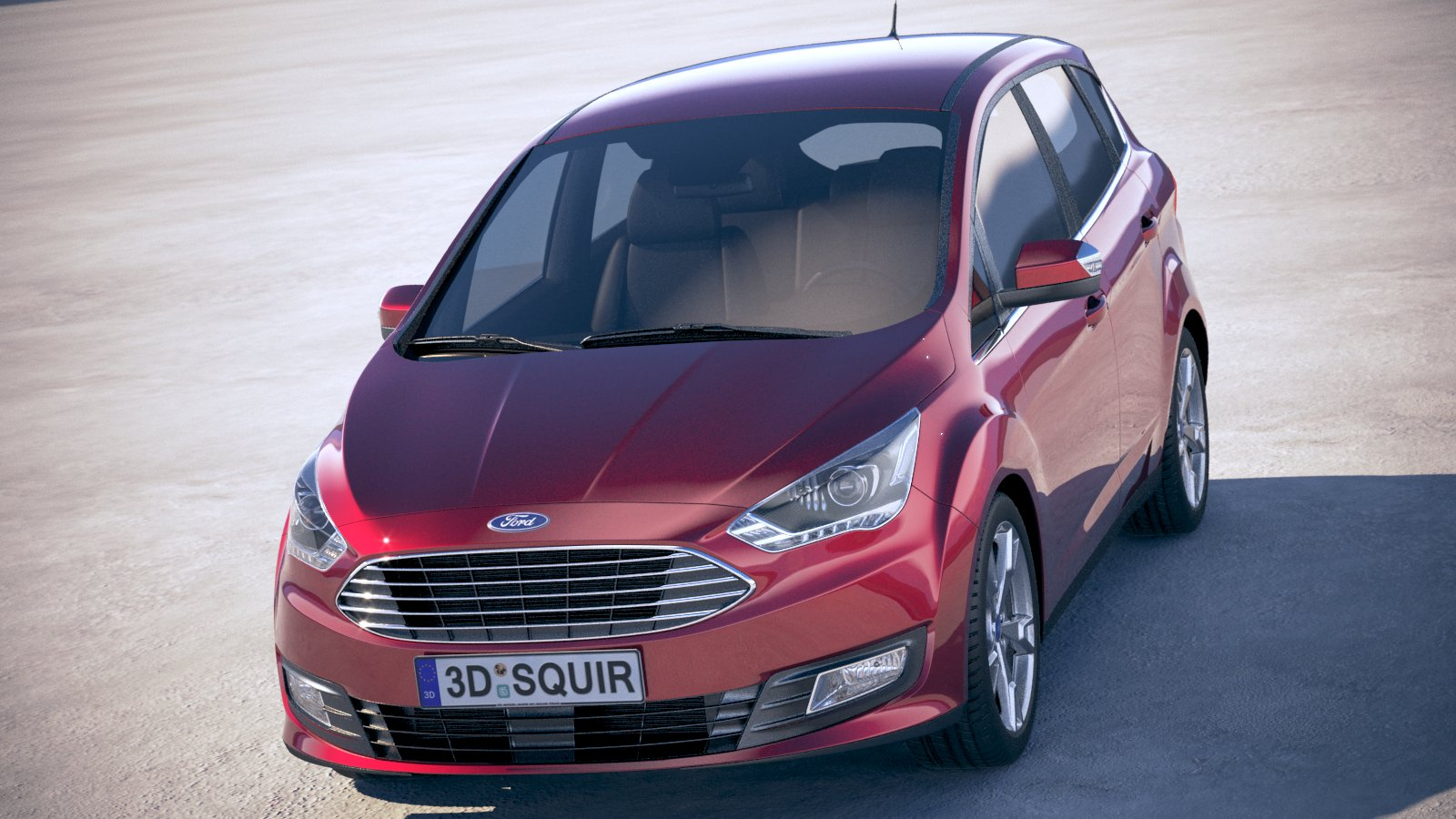 3D c-max 2018 model - TurboSquid 1308996