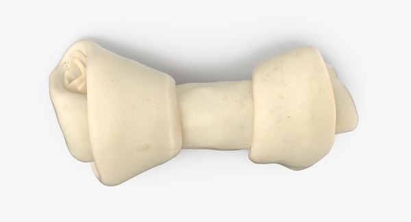 Raw hide bone 03 3D - TurboSquid 1153424